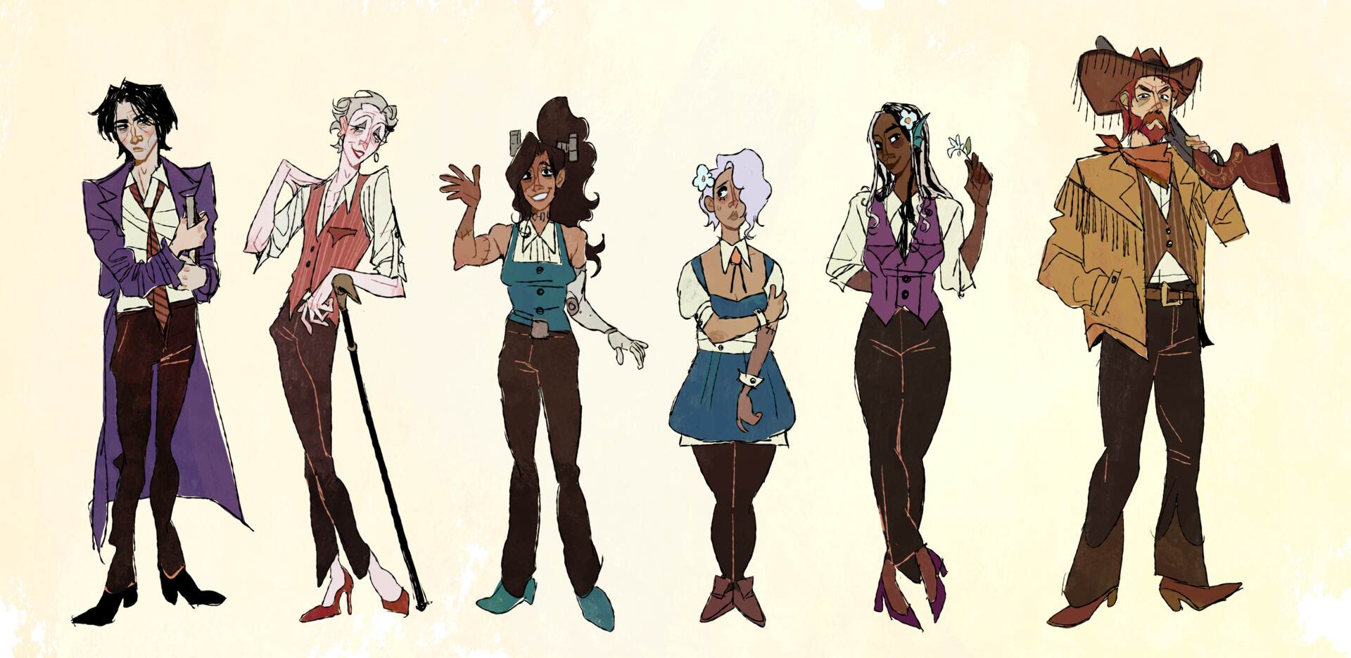 ArtStation - Vampire Hunter Characters