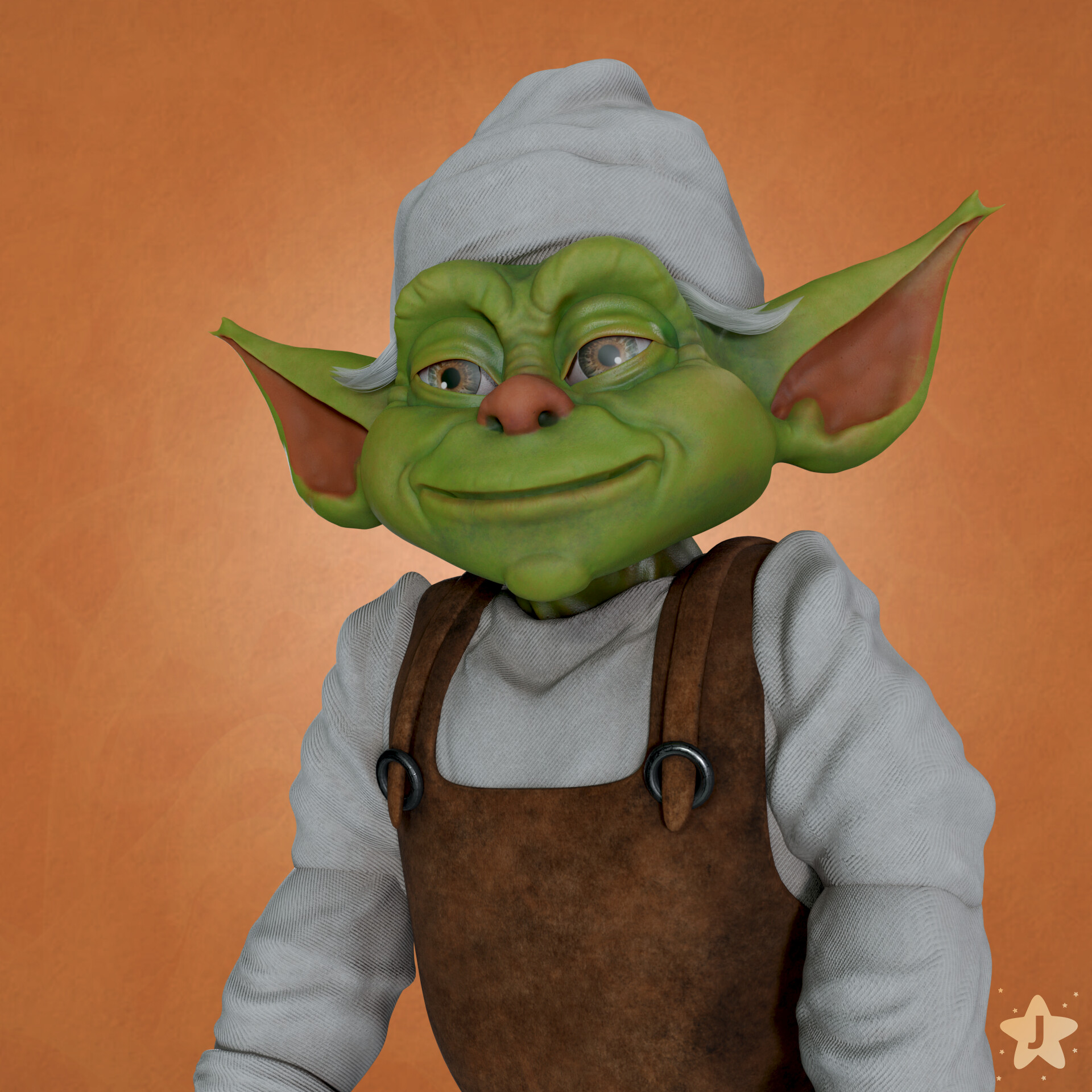 ArtStation - Day 9 - Goblin / Goblin Chef
