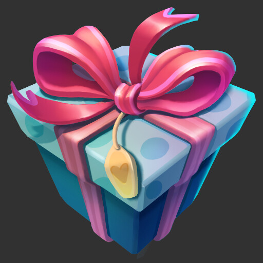 ArtStation - The gift icon (test)