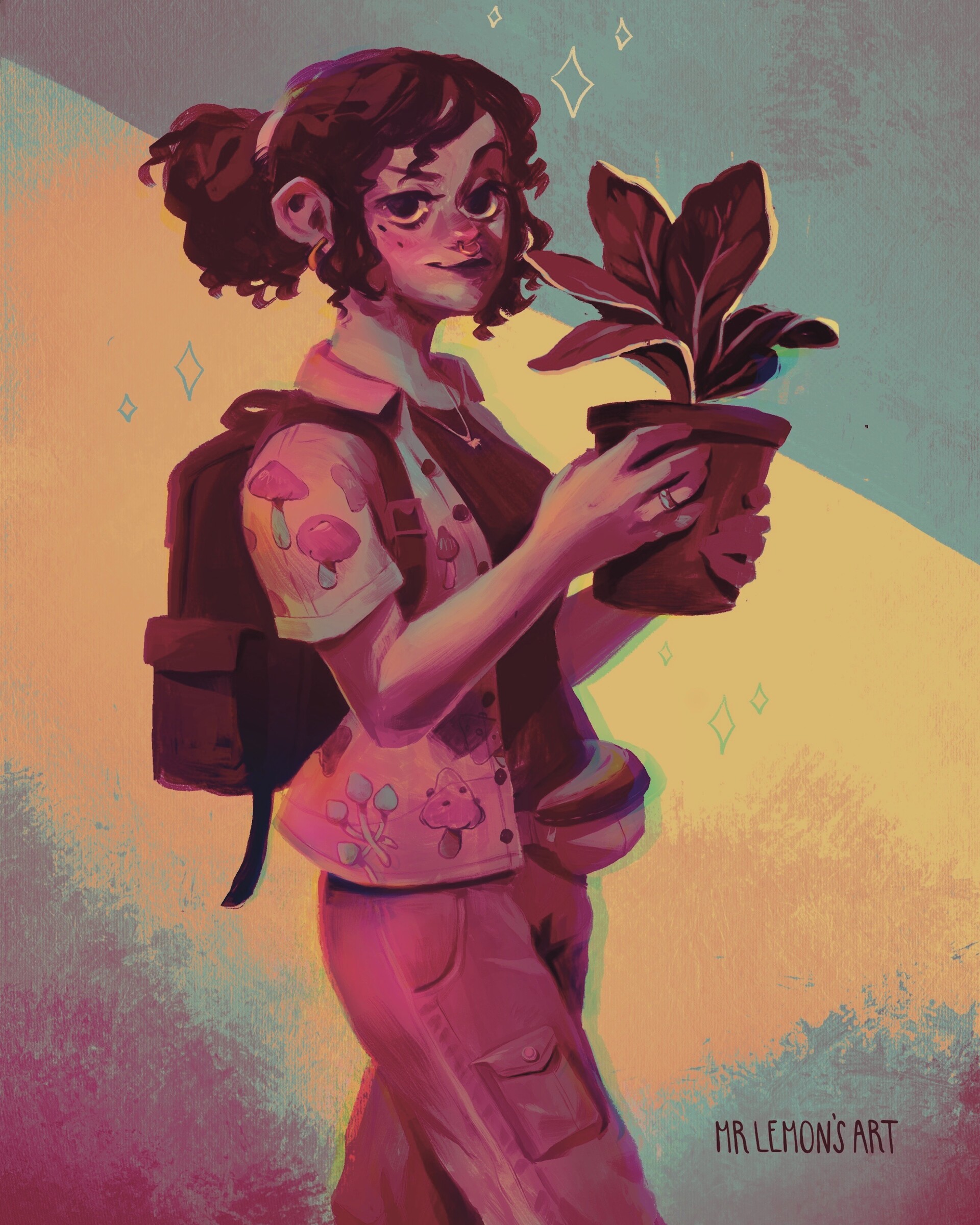 ArtStation - Plant girl