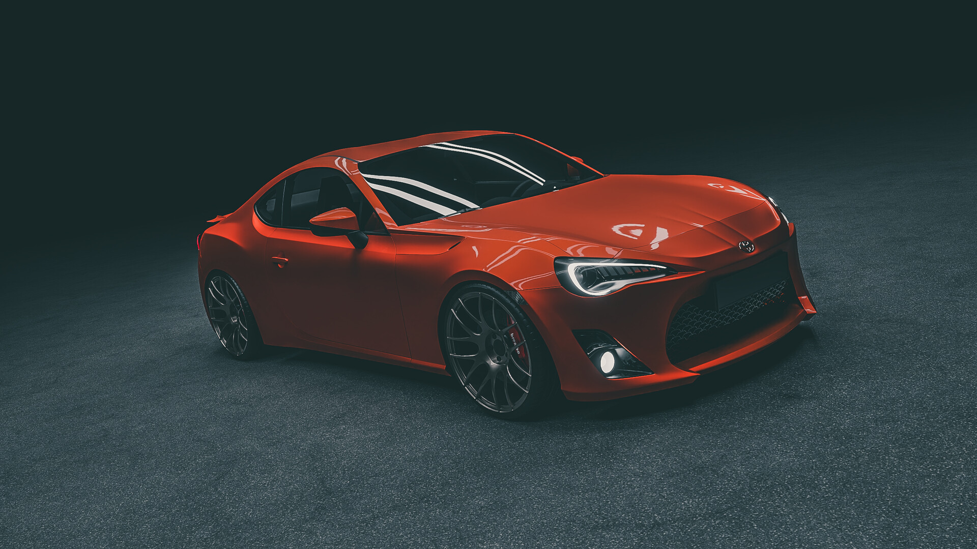 ArtStation - TOYOTA GT86