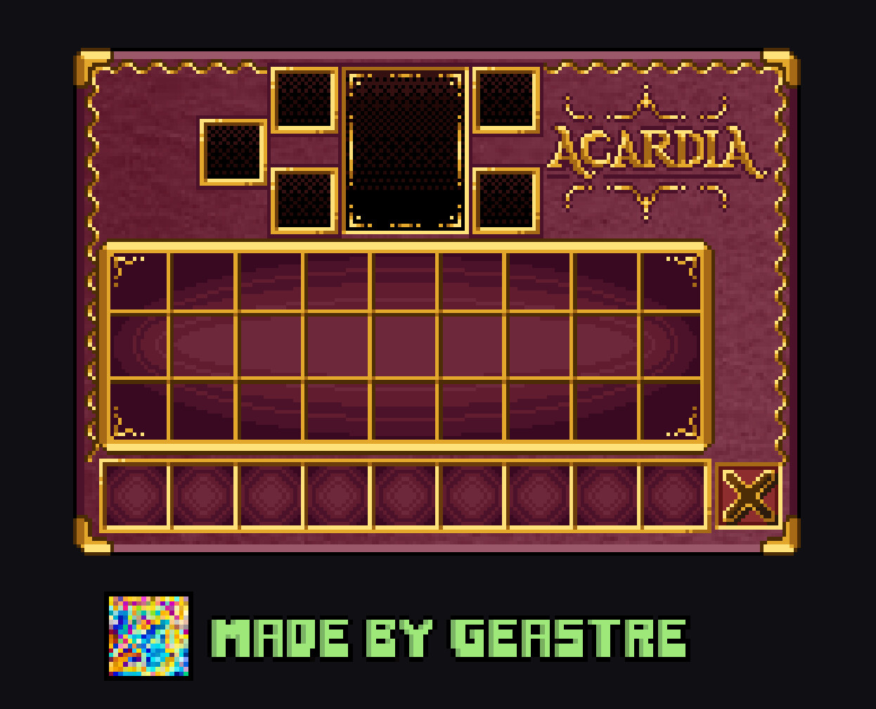 ArtStation - Acardia Server GUI Pack