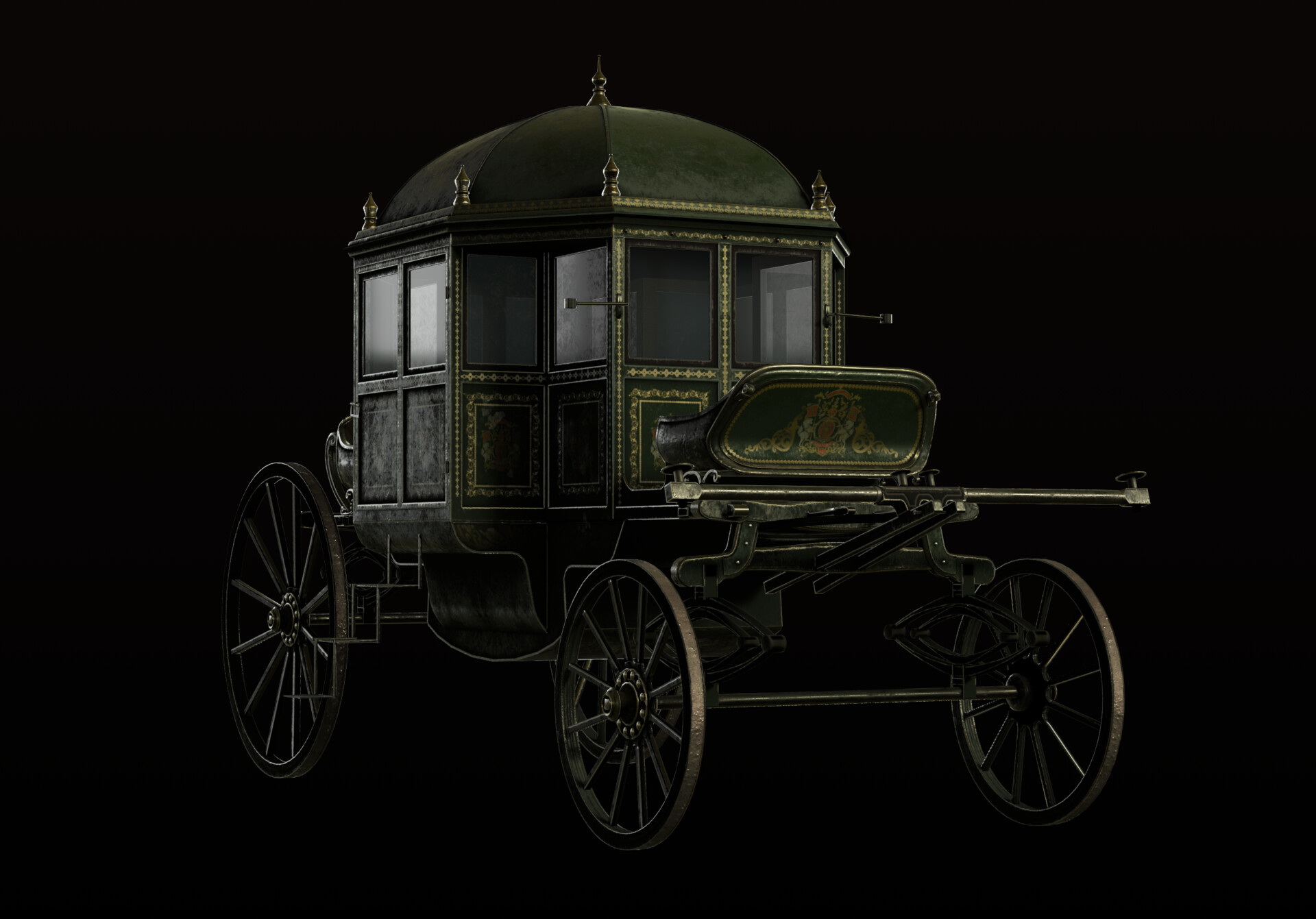ArtStation - Royal Indian Carriage