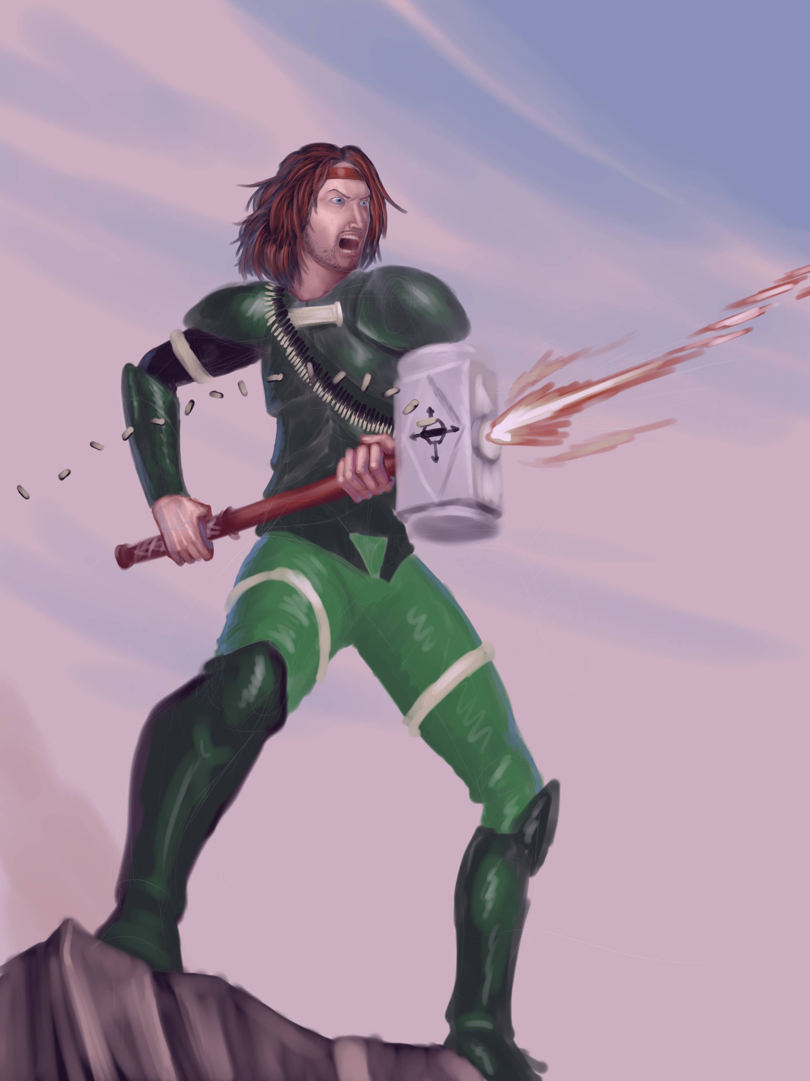 Jonathan Gee - Gloryhammer Fanart Collection