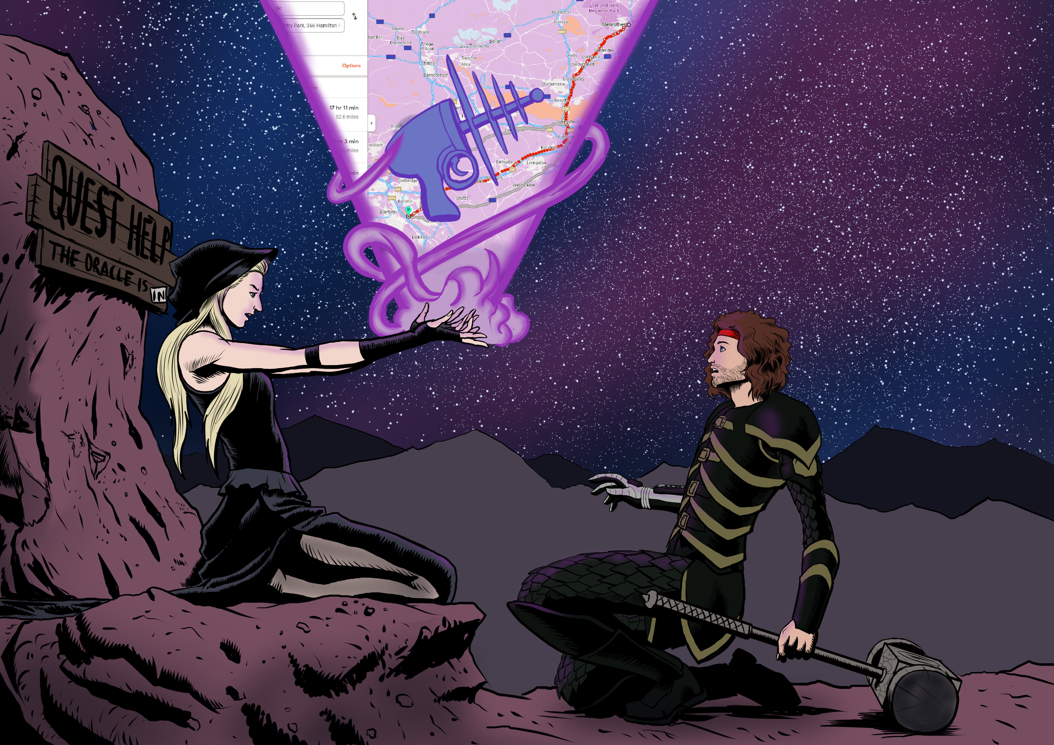 Jonathan Gee - Gloryhammer Fanart Collection