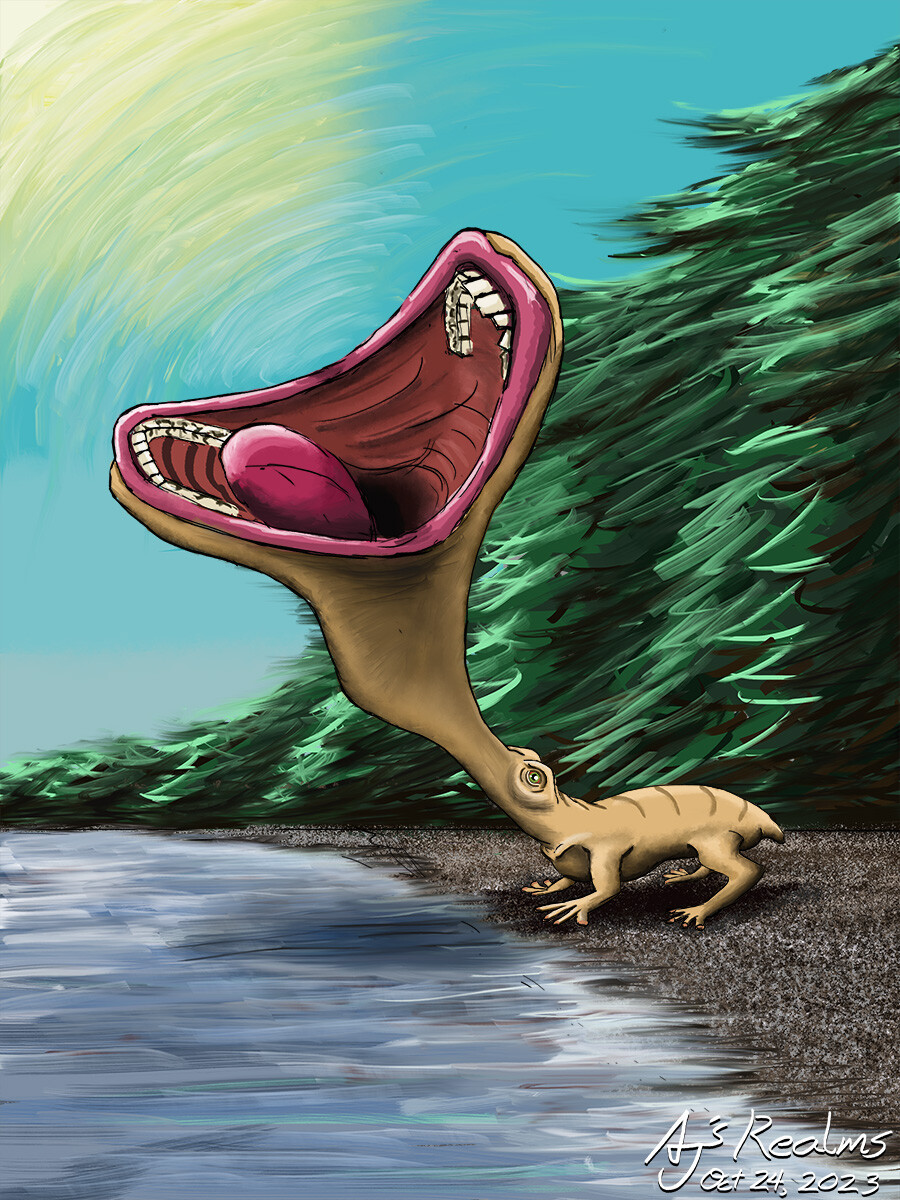 ArtStation - Artober 24th: Big Screaming, Small Creature