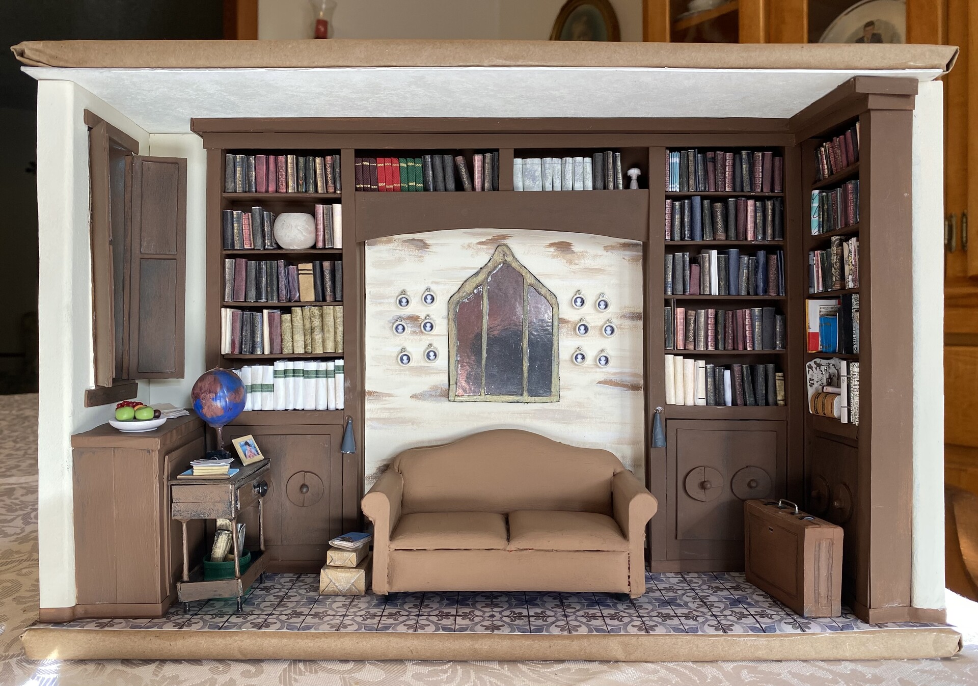 ArtStation - 1:12 Library Miniature