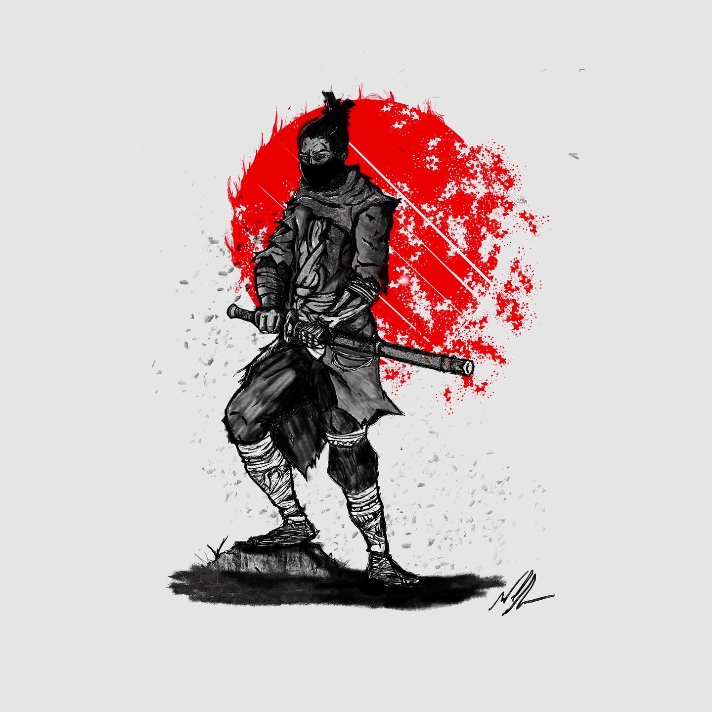 ArtStation - Sekiro- Wolf