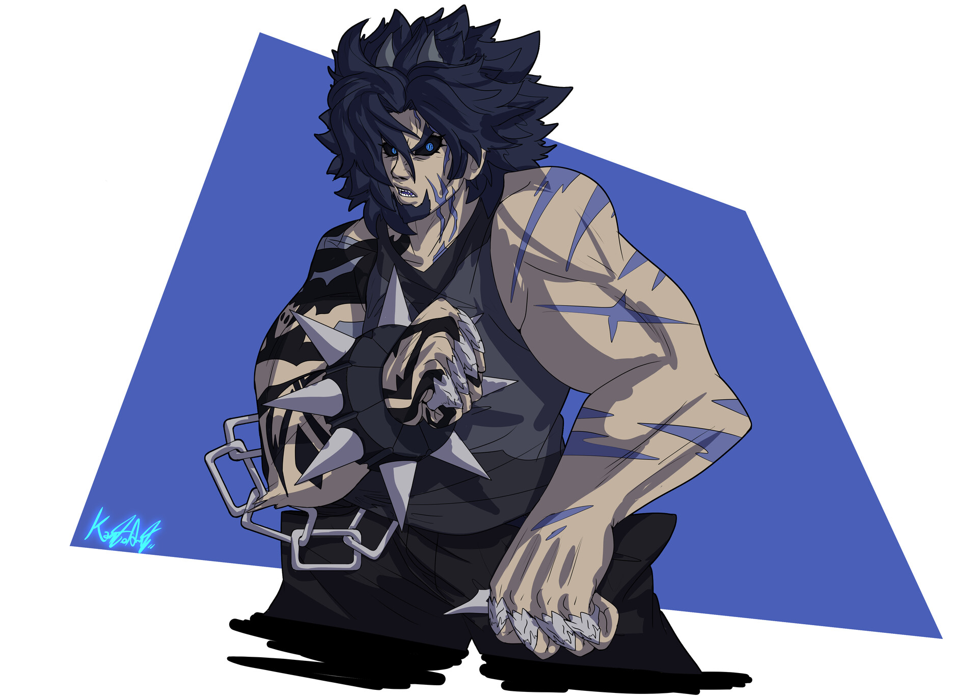 ArtStation - Kiyo - Boxing Stance