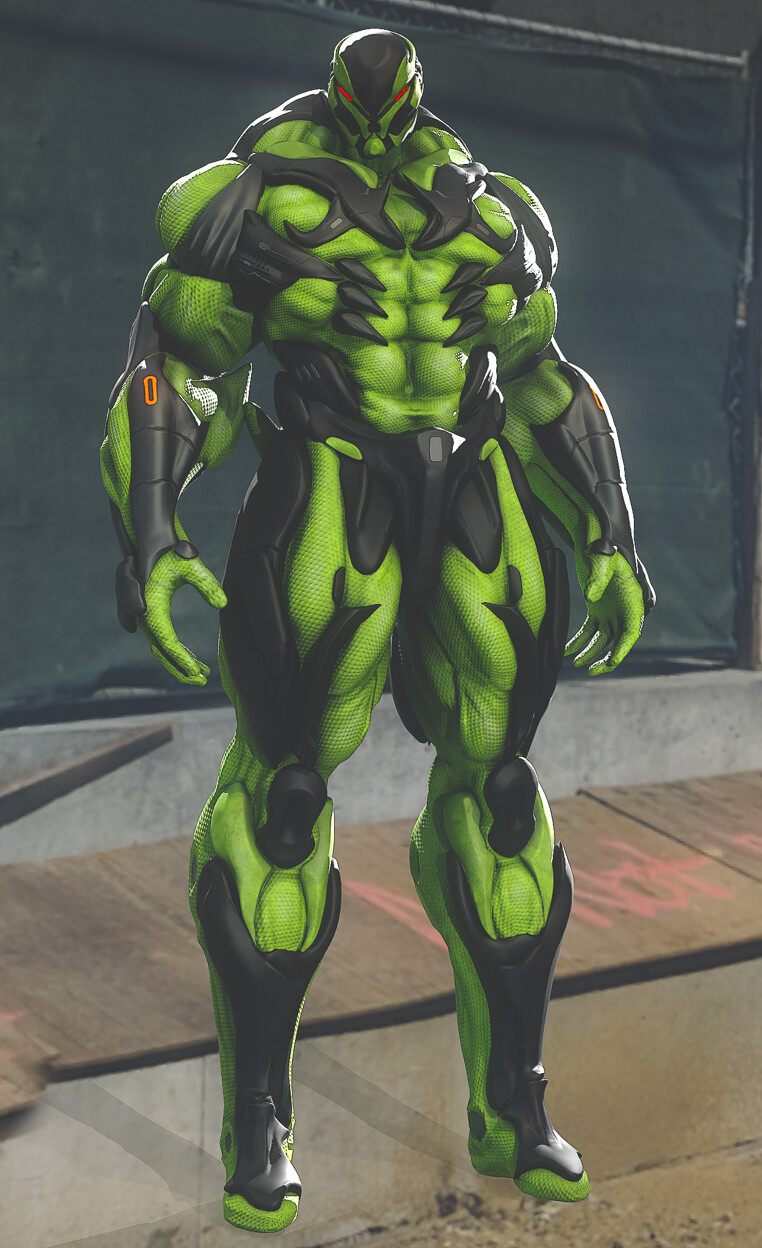 ArtStation - Cartoony Buff Dude REVAMP!