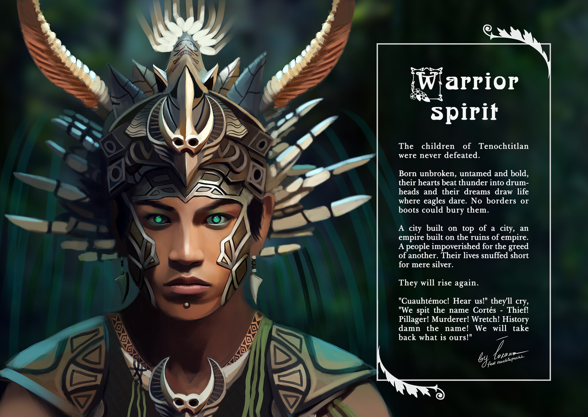 ArtStation - Warrior spirit