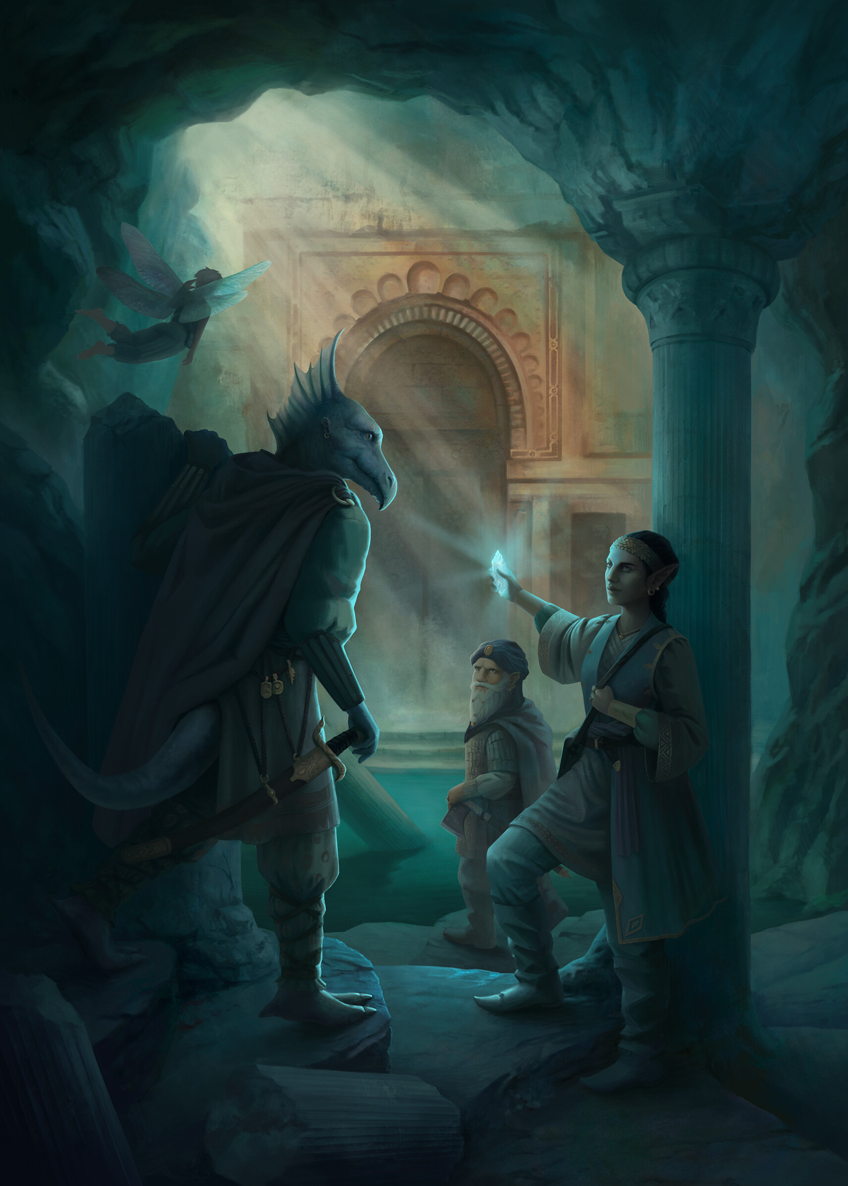 ArtStation - Earthdawn cover 1