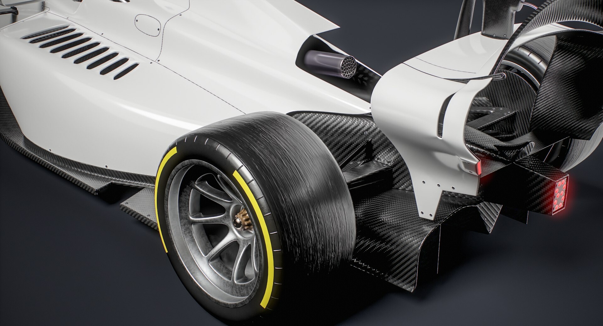 OpticalDreamSoft - Dallara F2 2024 Formula 2 Race Car White Mockup PBR ...