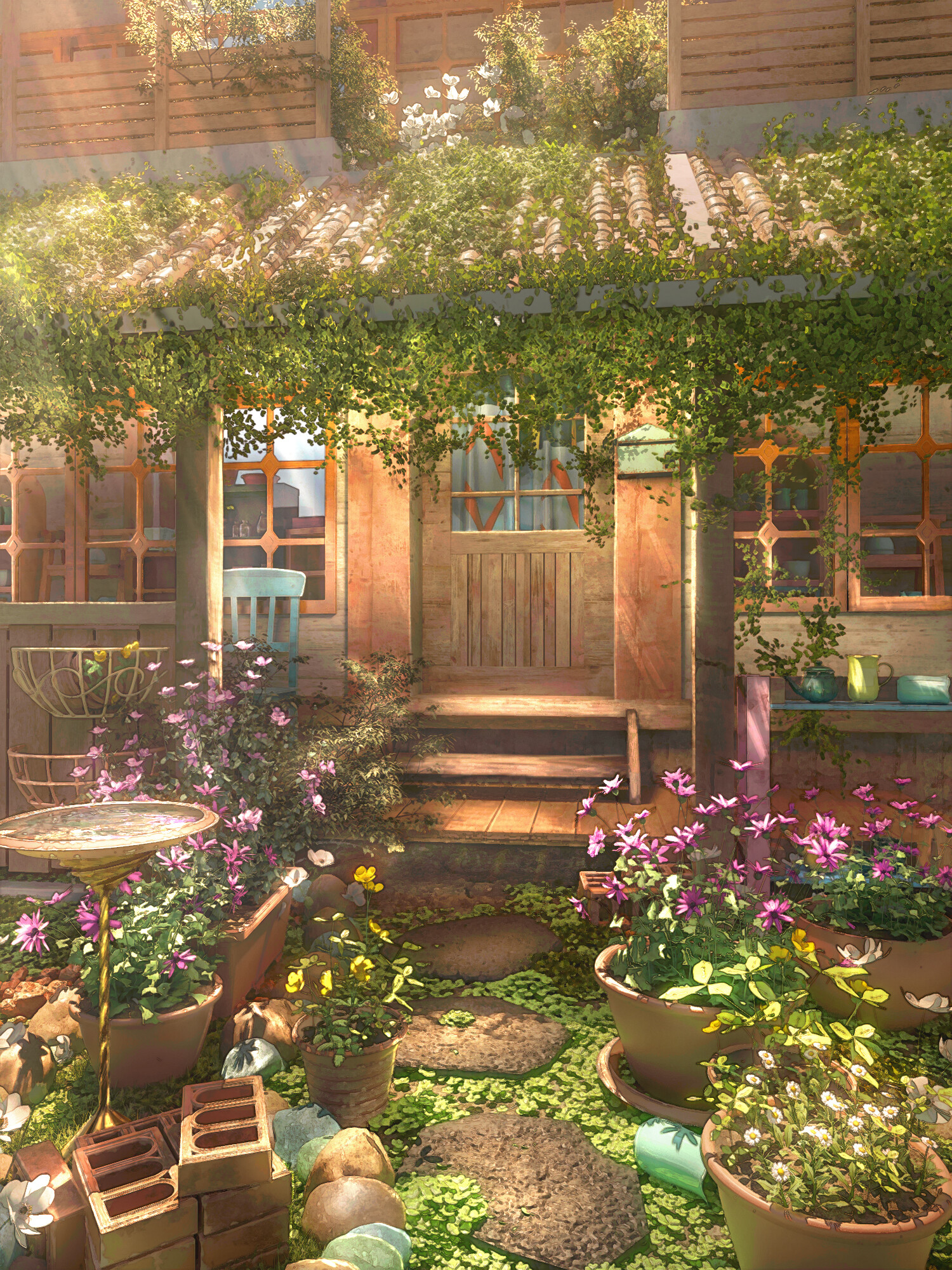 ArtStation - Garden House