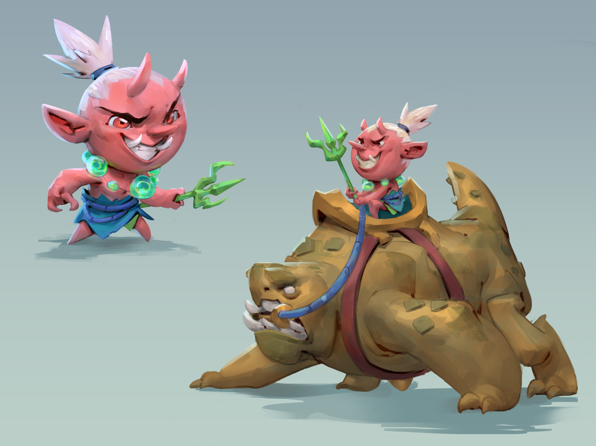 ArtStation - Little Devil Guy