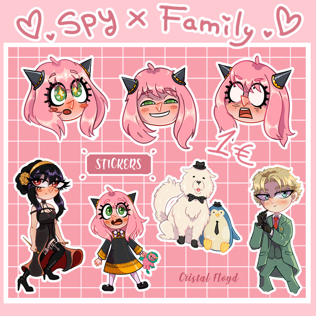 ArtStation - Spy x Family stickers