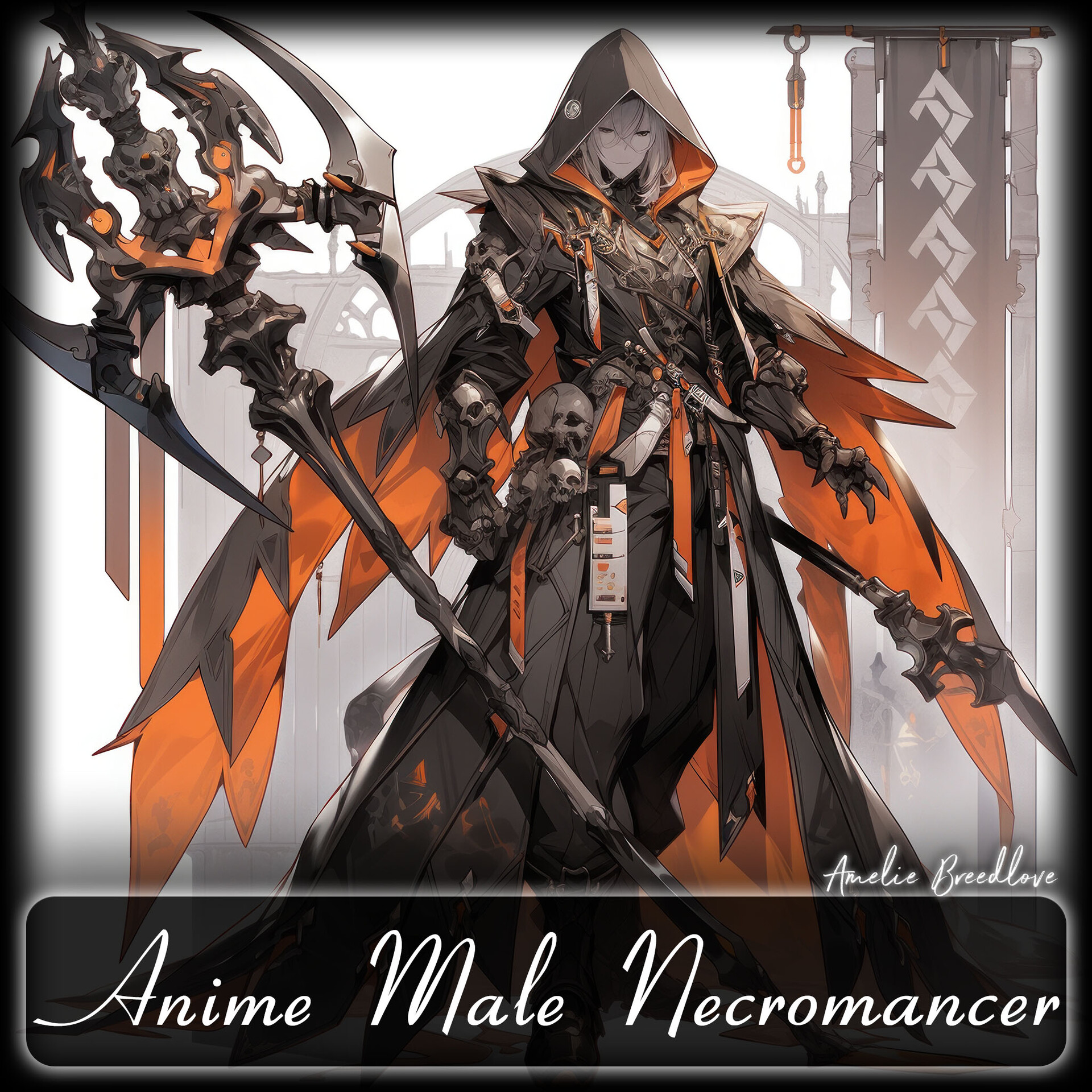 ArtStation - 200 Anime Male Necromancer (Full Body) Reference Pack | 4K ...