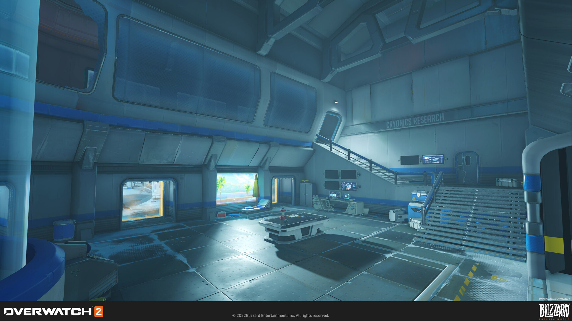 Airborn Studios - Overwatch 2 - Antarctic Peninsula Labs