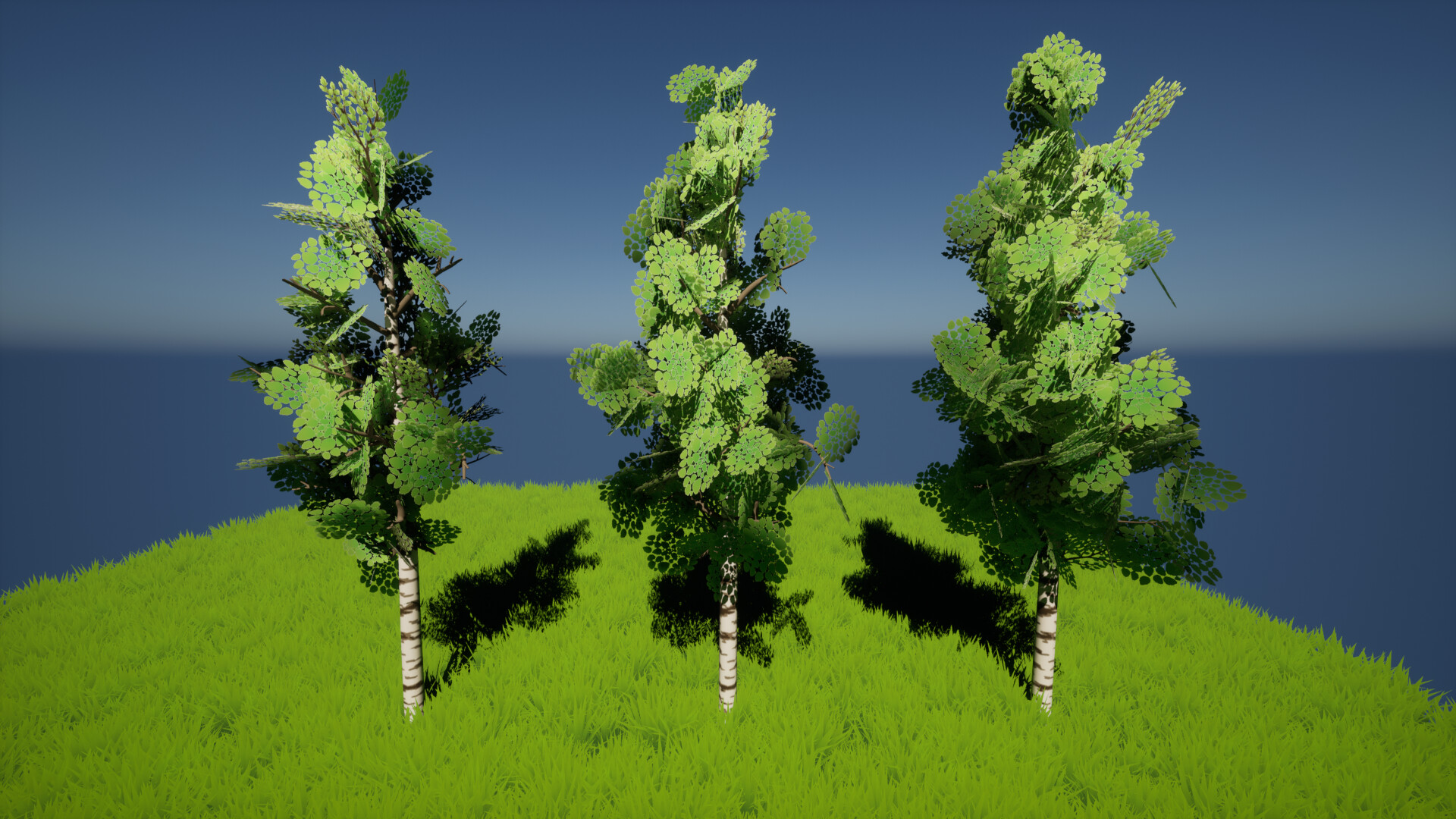 Martina Kisova - Birch tree props