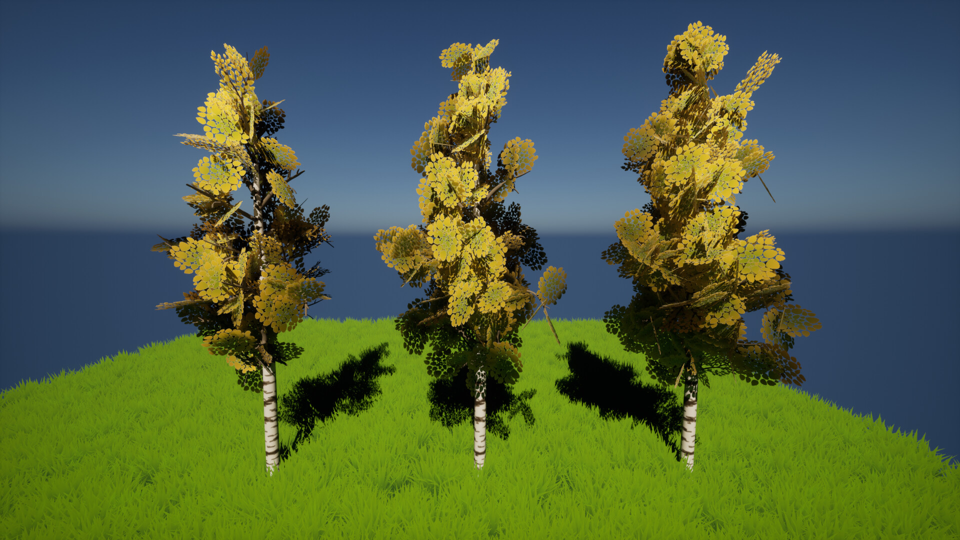 Martina Kisova - Birch tree props