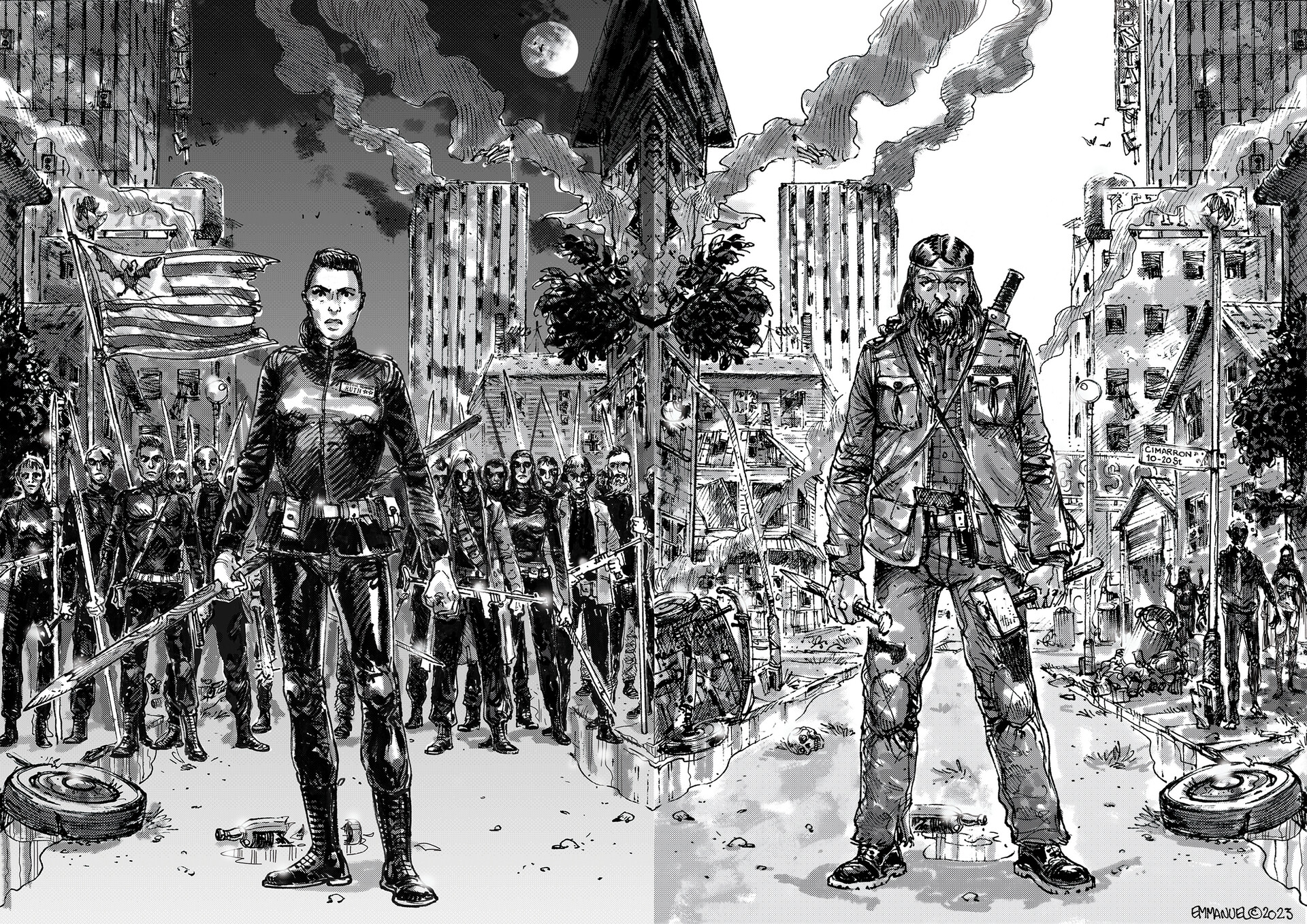 ArtStation - 🦇🔬🌕 I Am Legend...