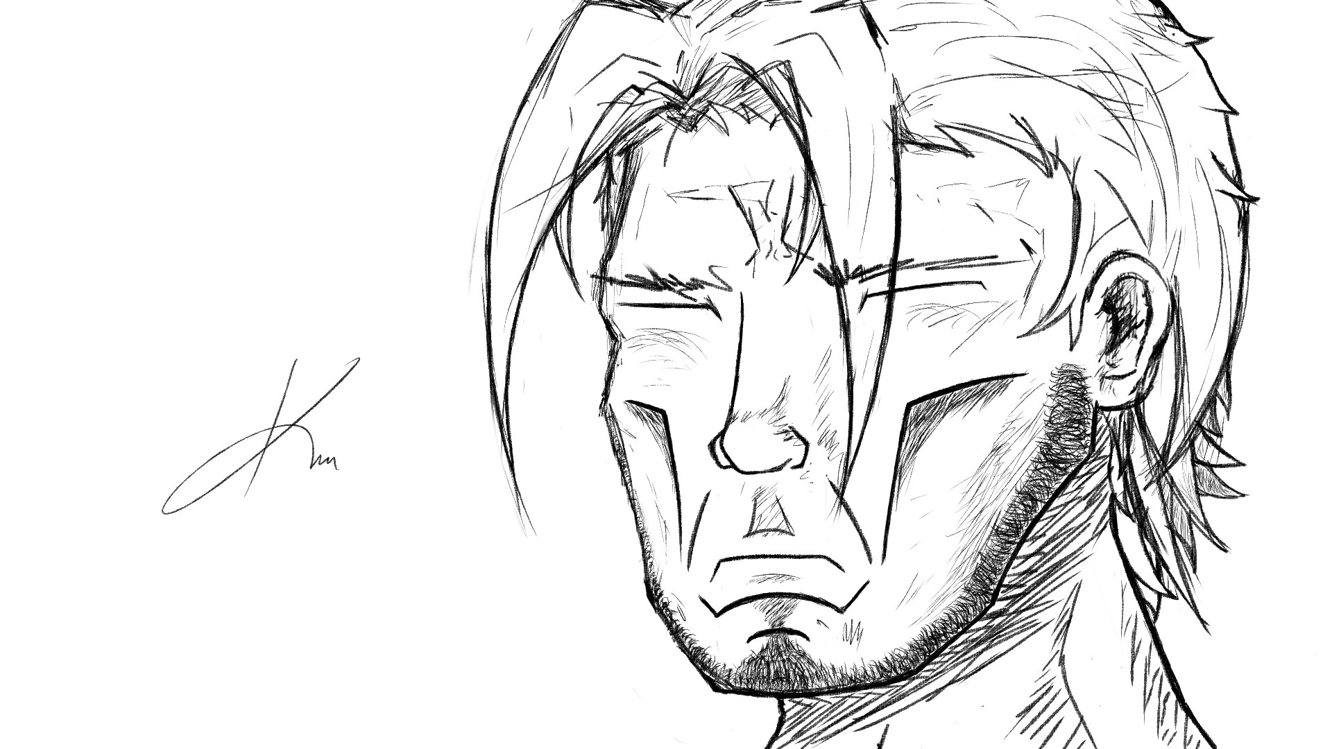 ArtStation - Expressionless Sketch