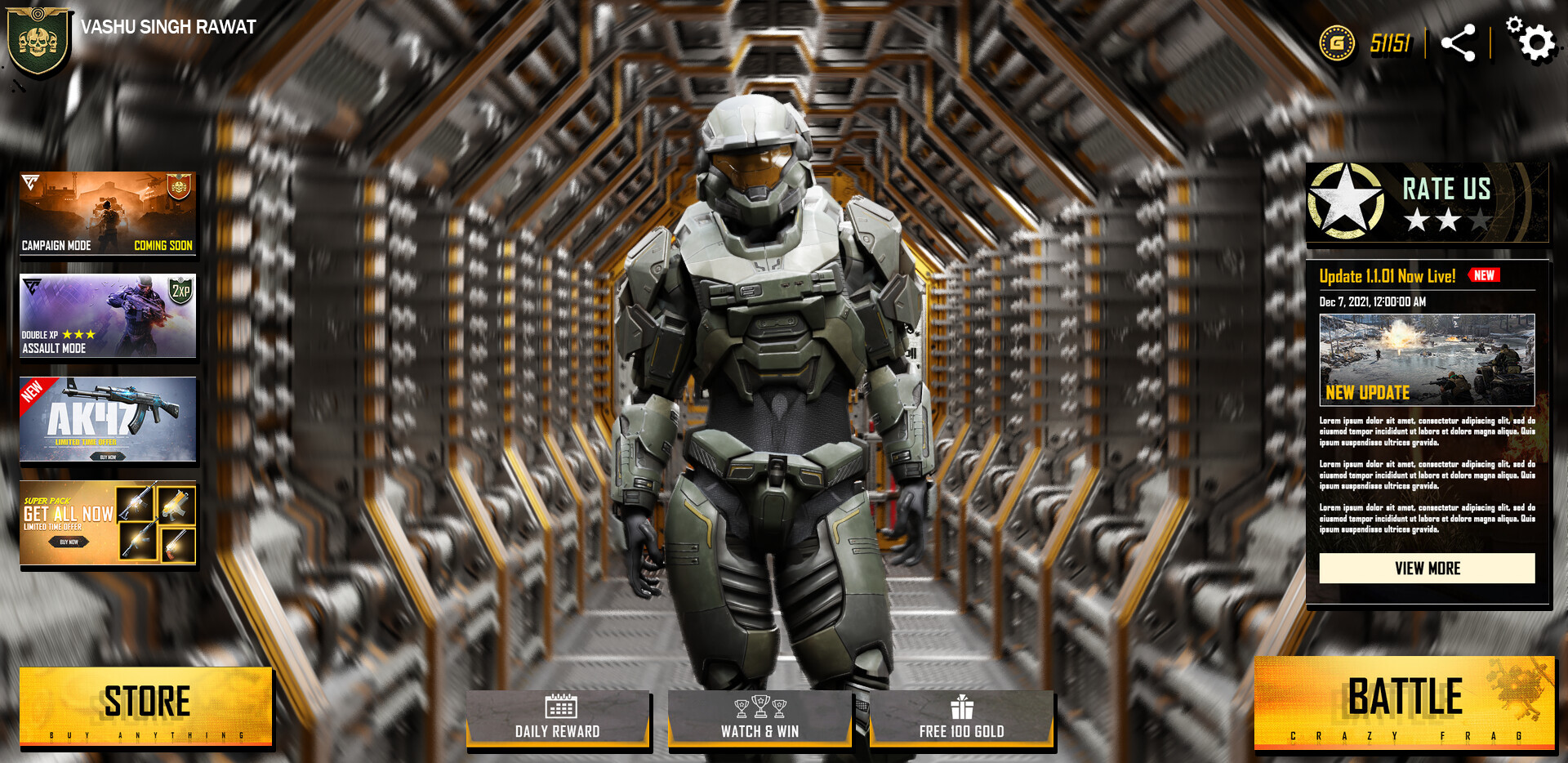 ArtStation - 3D GAMING UI