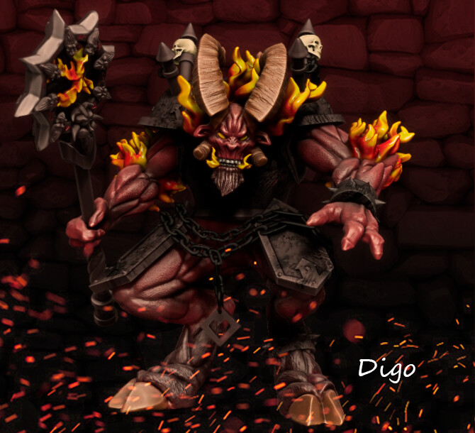 ArtStation - Devil from HMM5