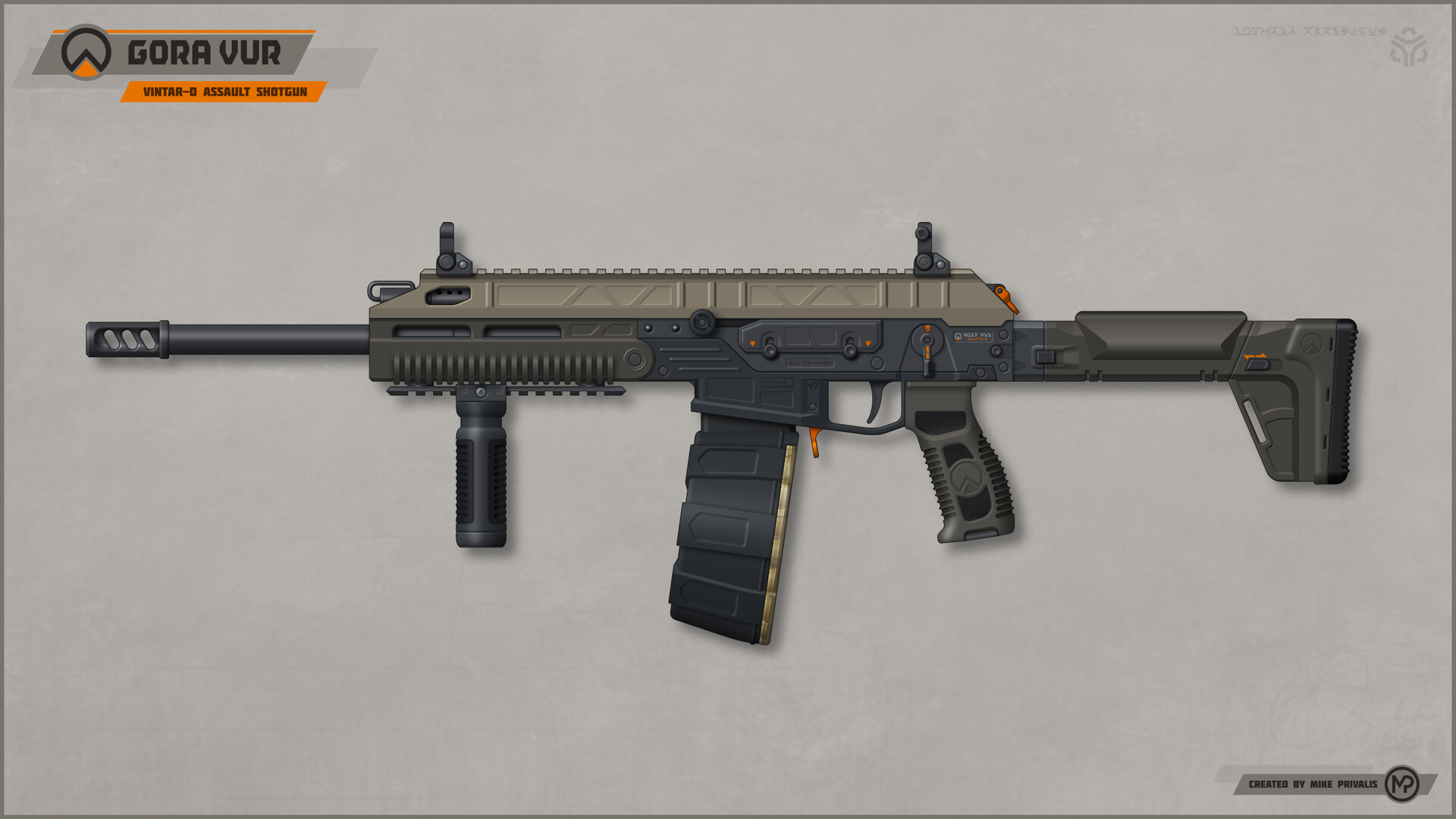 Mike Privalis - Vintar-D Assault Shotgun