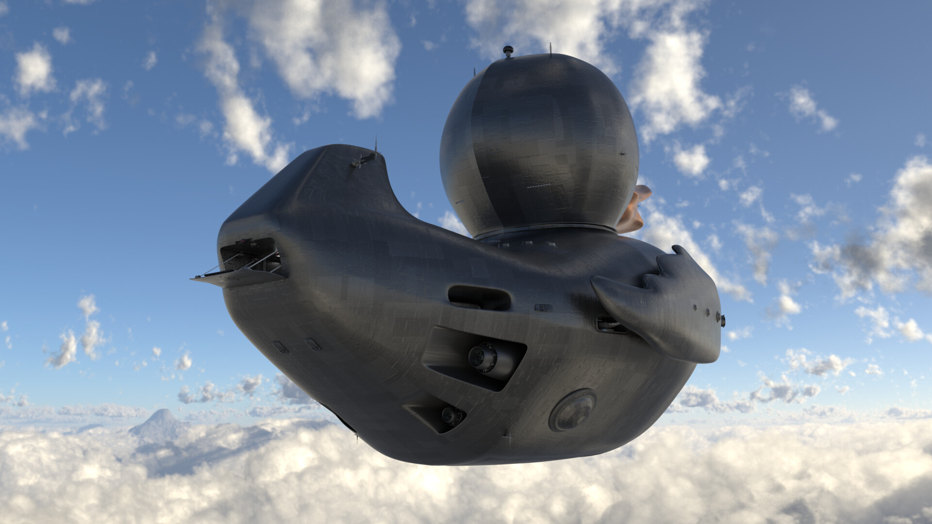 Maxime Laurent - Duck ship weapons and features