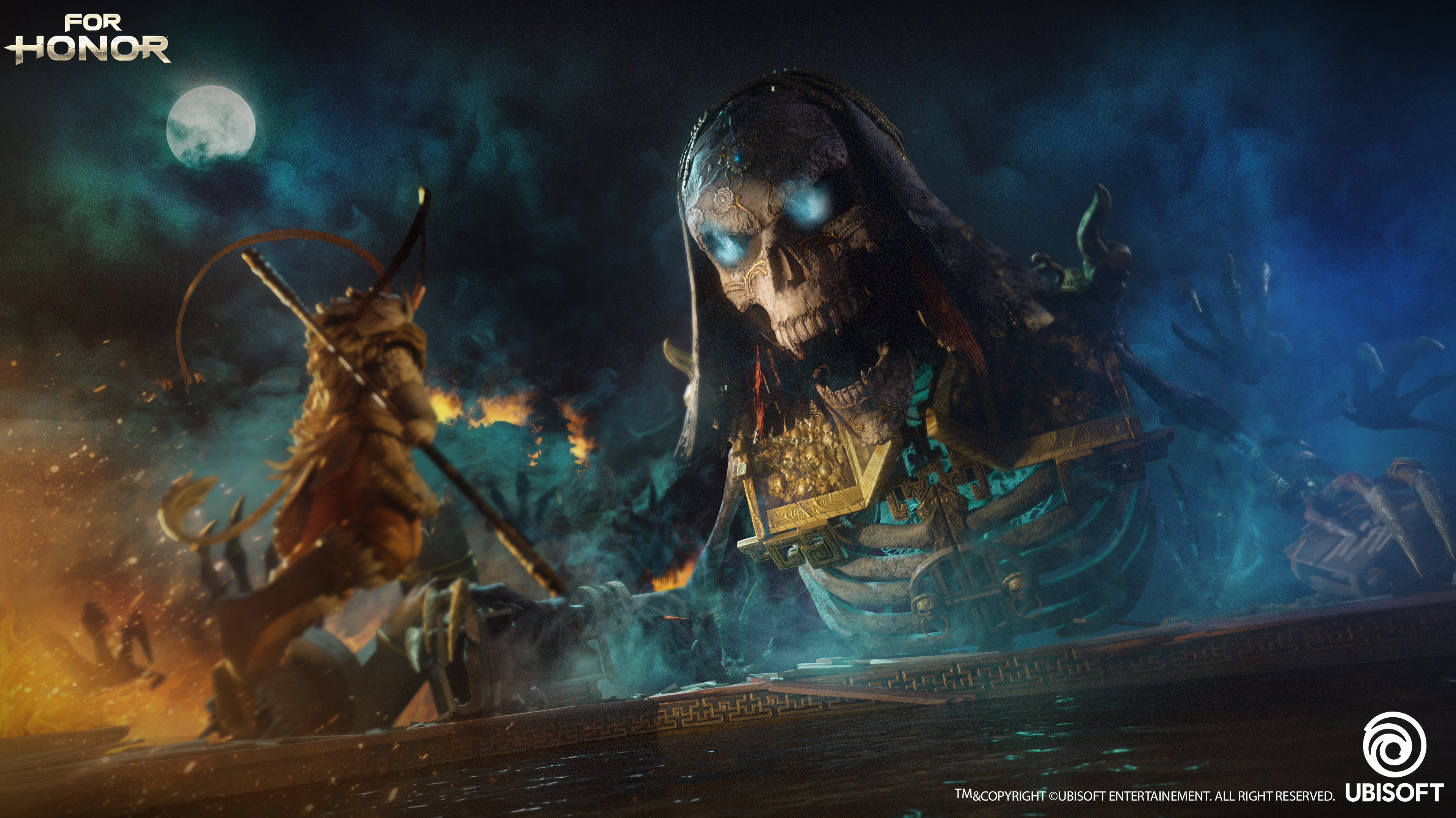 QiYu Dai (Aiden) - For Honor- White Bone Demon- Bai Gu Jing