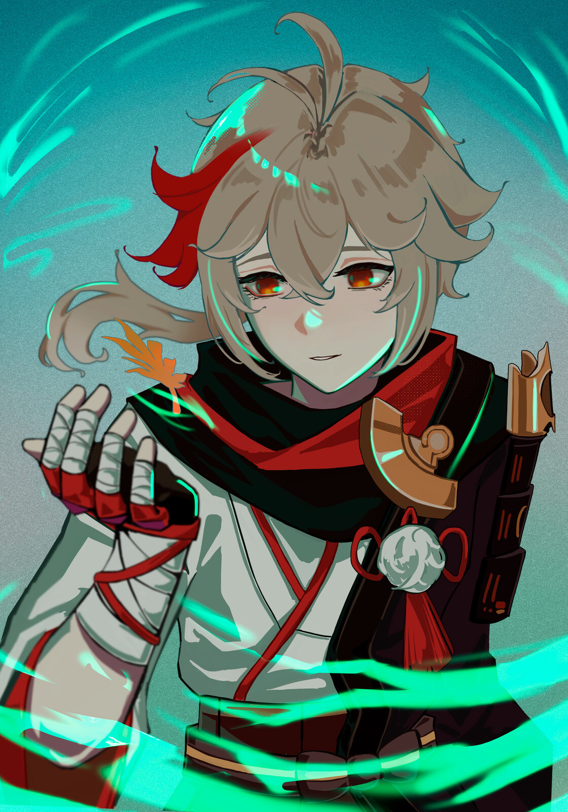 Geovani Aoyama ( aoyo ) - Kazuha FANART from Genshin Impact