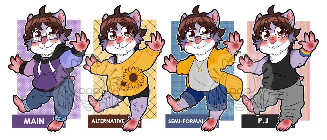 Maricarmen B.G - Fursona Character Reference