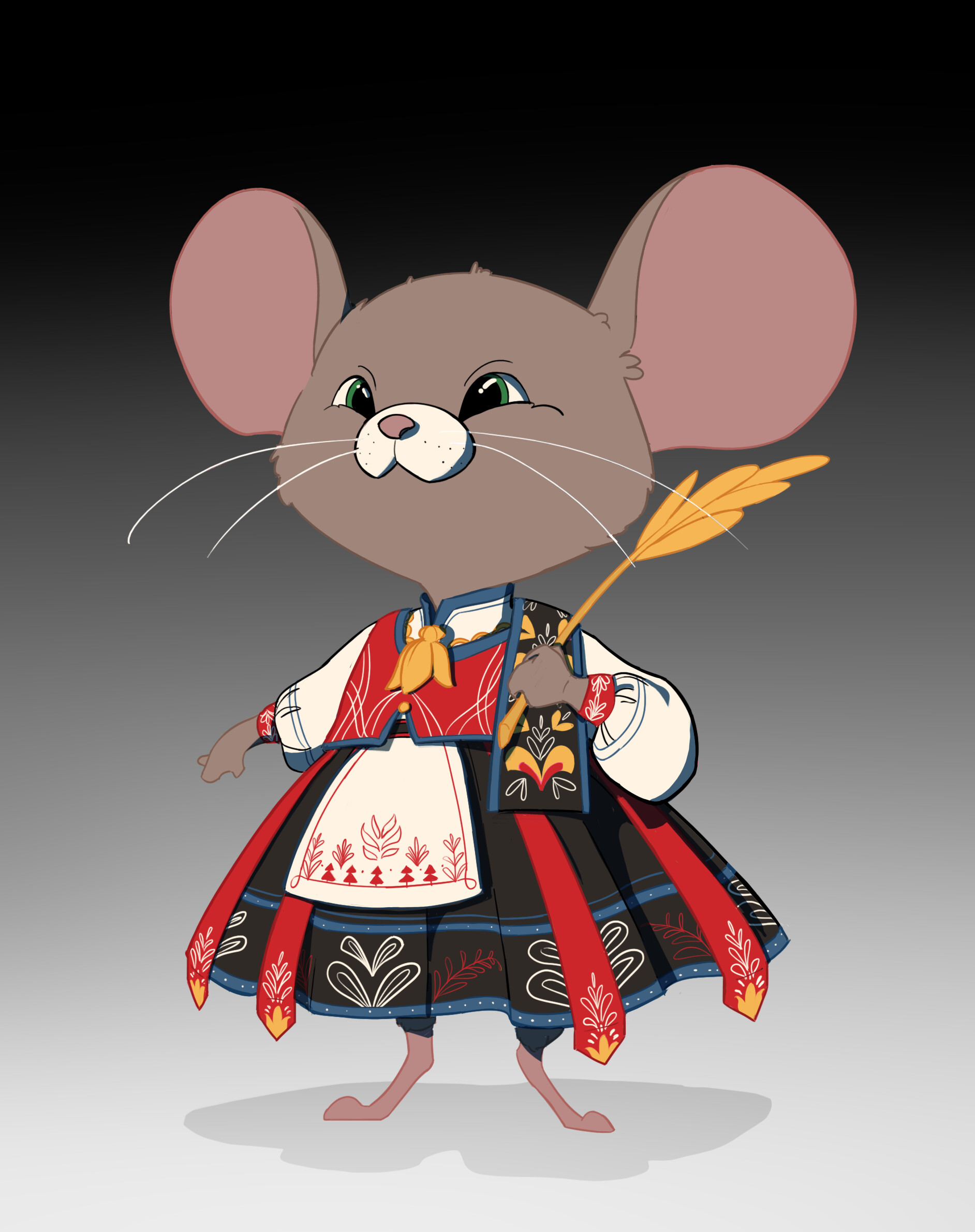 ArtStation - Mouse Princess - Costume Design