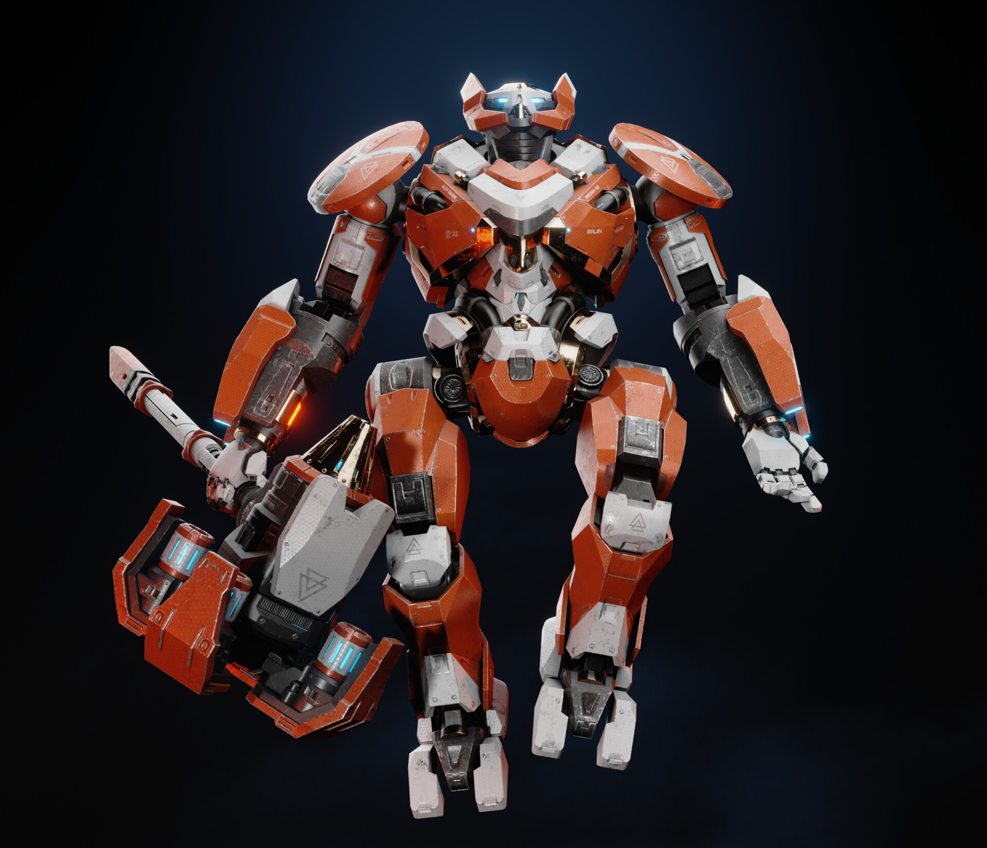 Aldy Hawk - RAIJIN - Mecha