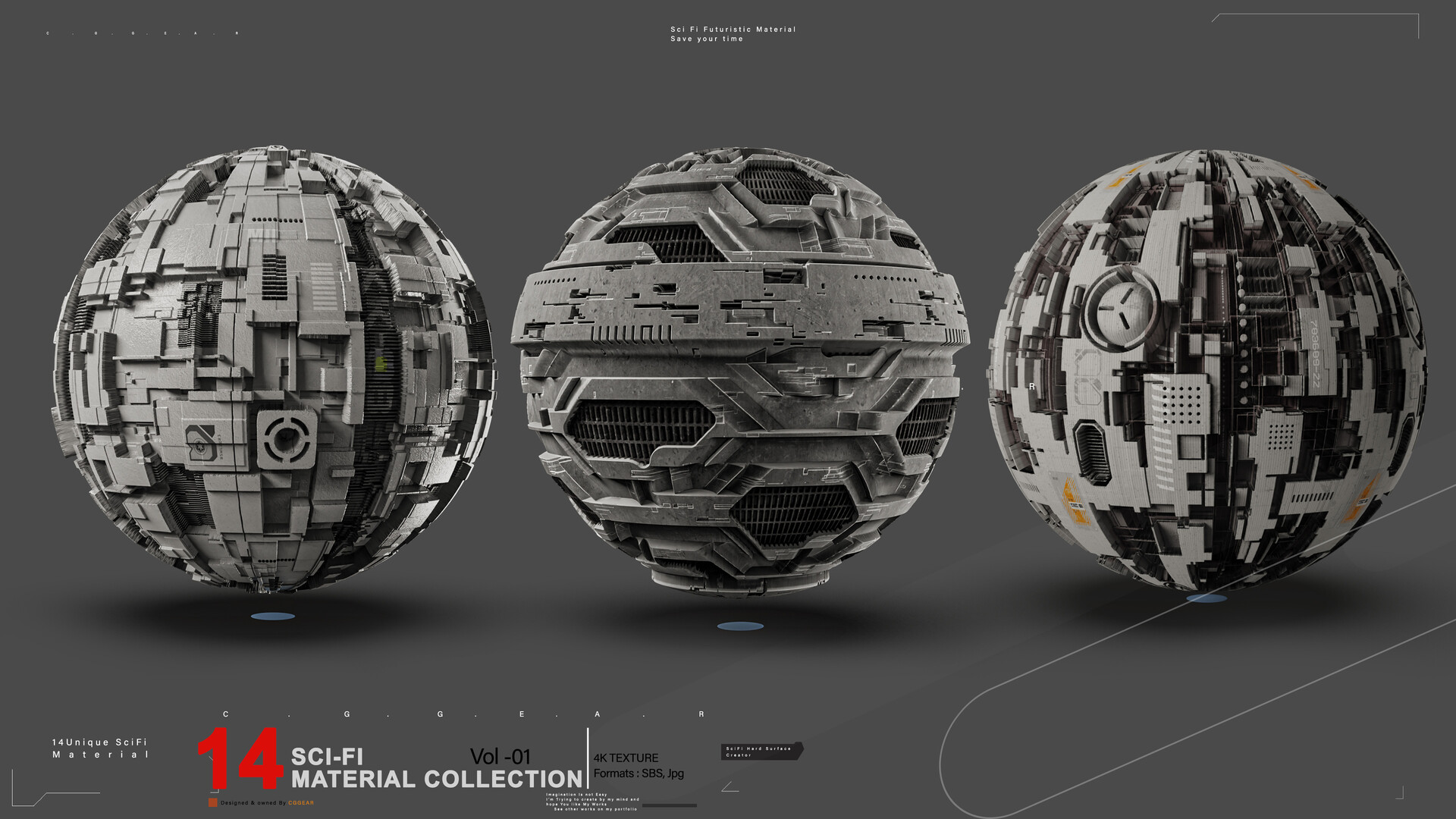 ArtStation - 14 Sci fi material vol 01