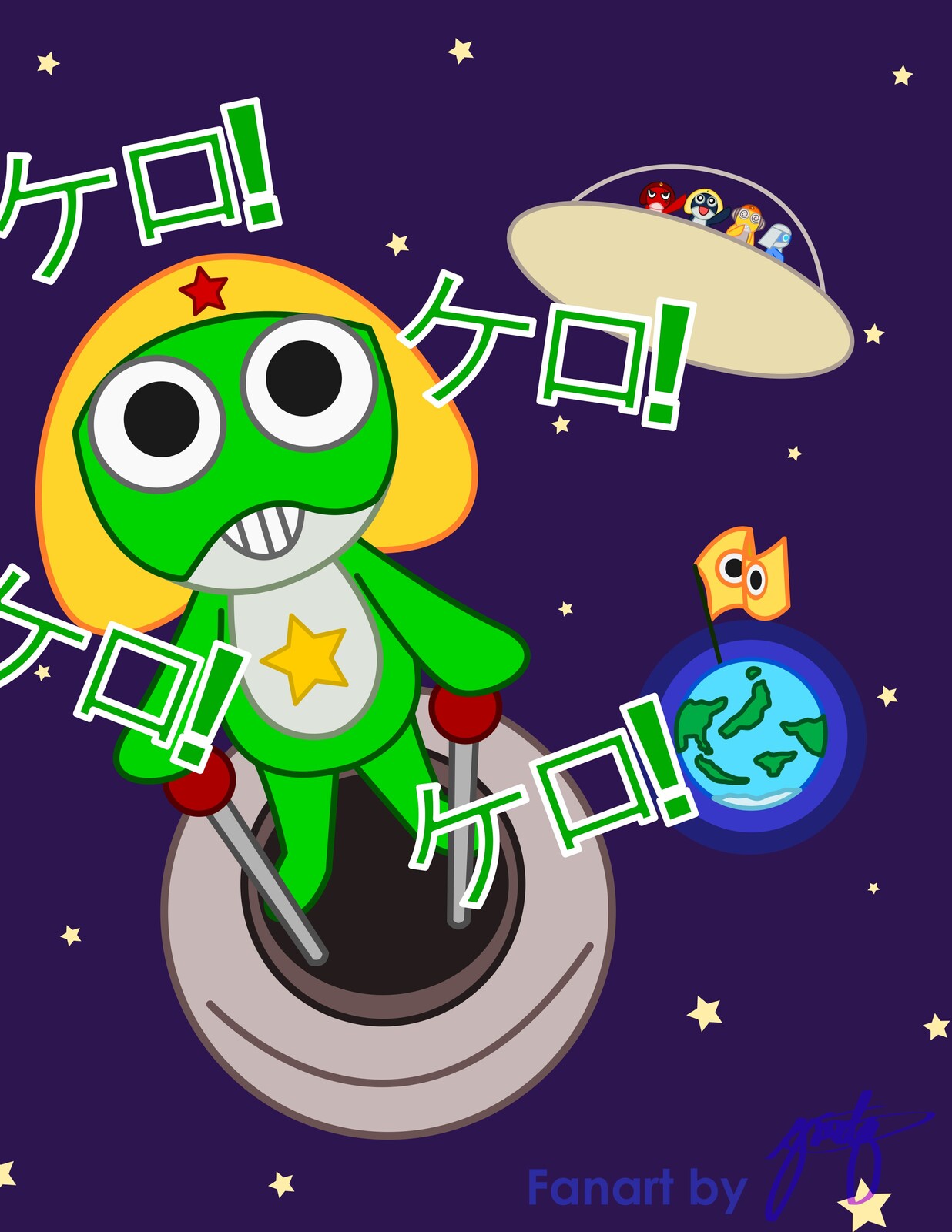 Tiquia Joma - Keroro Gunso - Friendly Invaders FANART