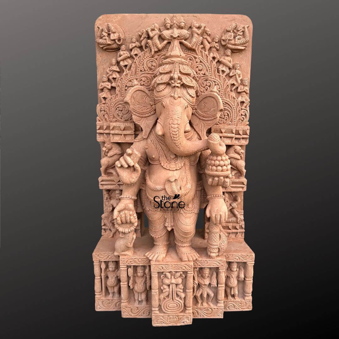 ArtStation - Ganesh Standing Statue 3ft | The Stone Studio