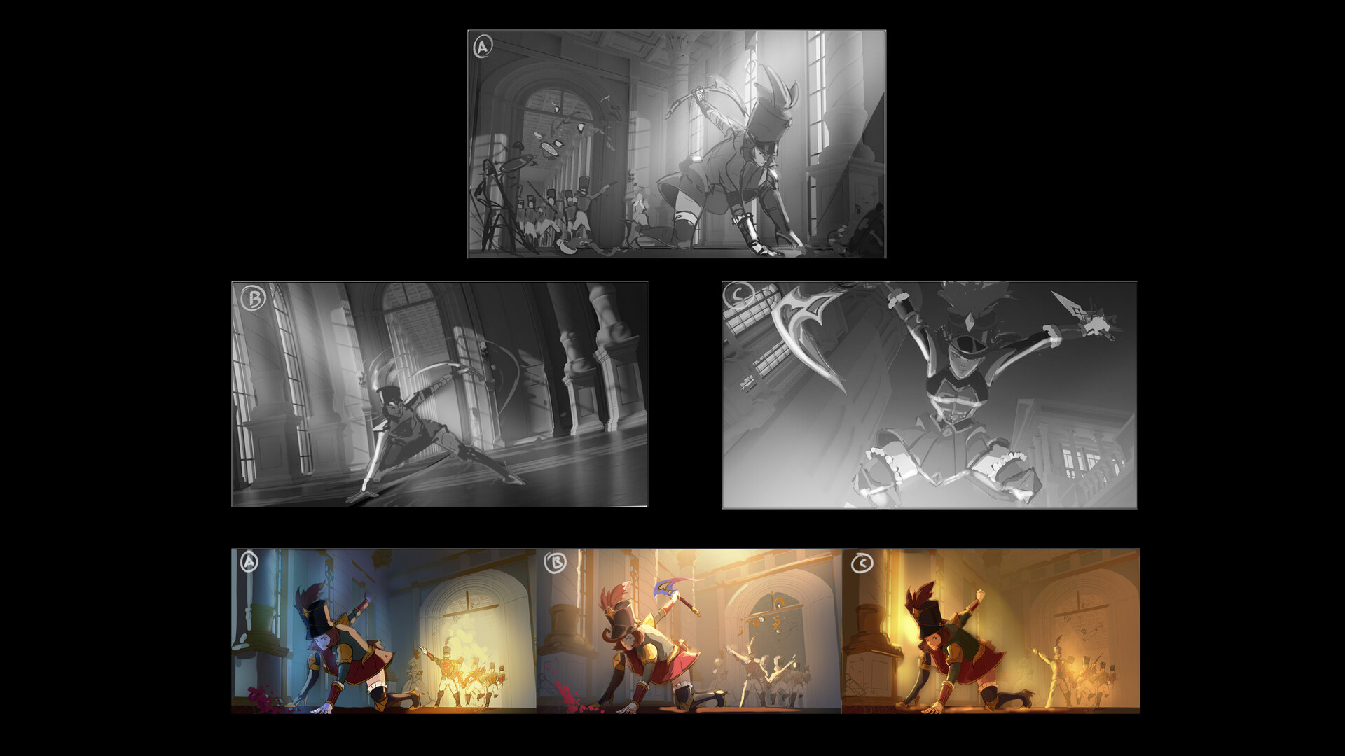 Owlen - Winter Blessed Akali Splash Art - FANART