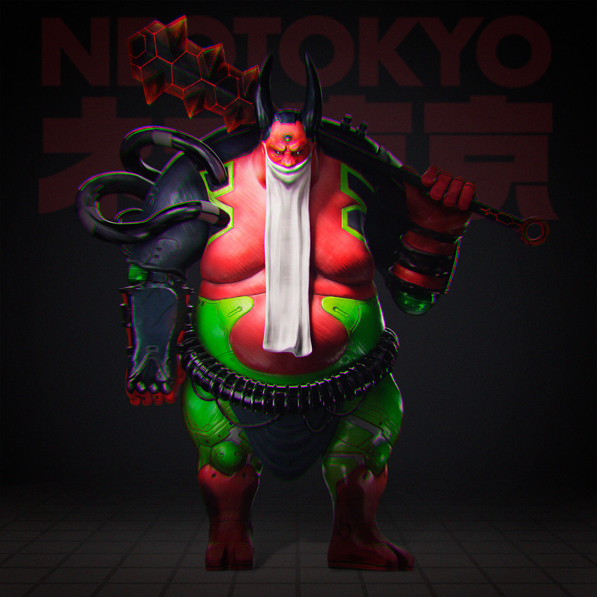 ArtStation - Neo tokyo (game character)