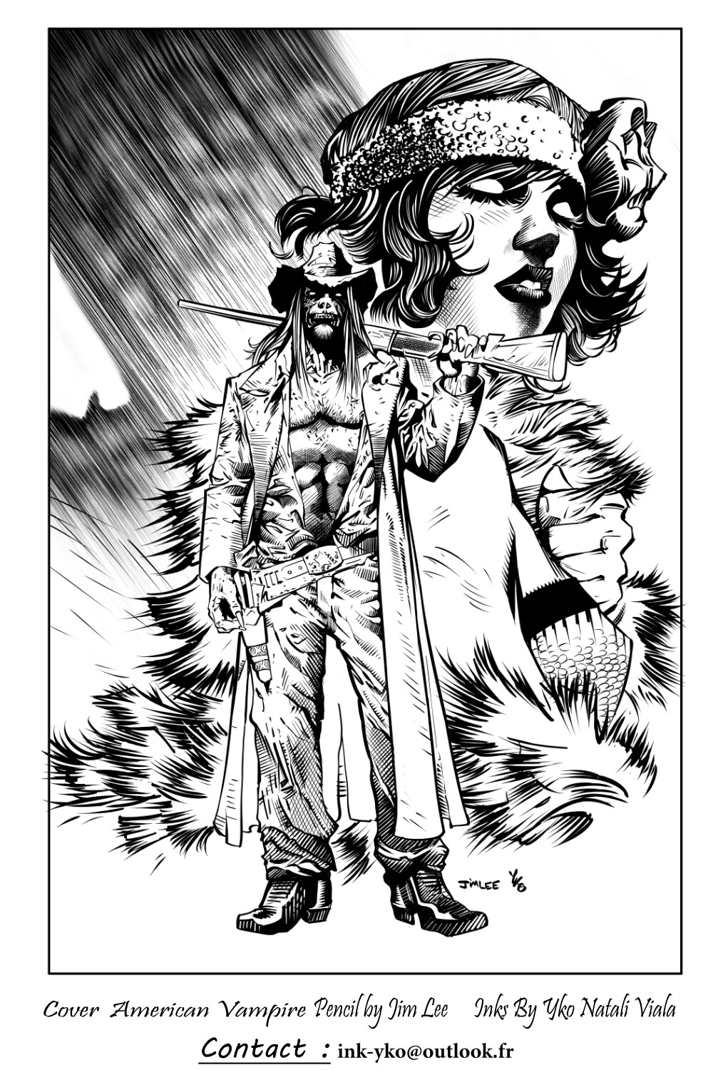 ArtStation - Cover American Vampire