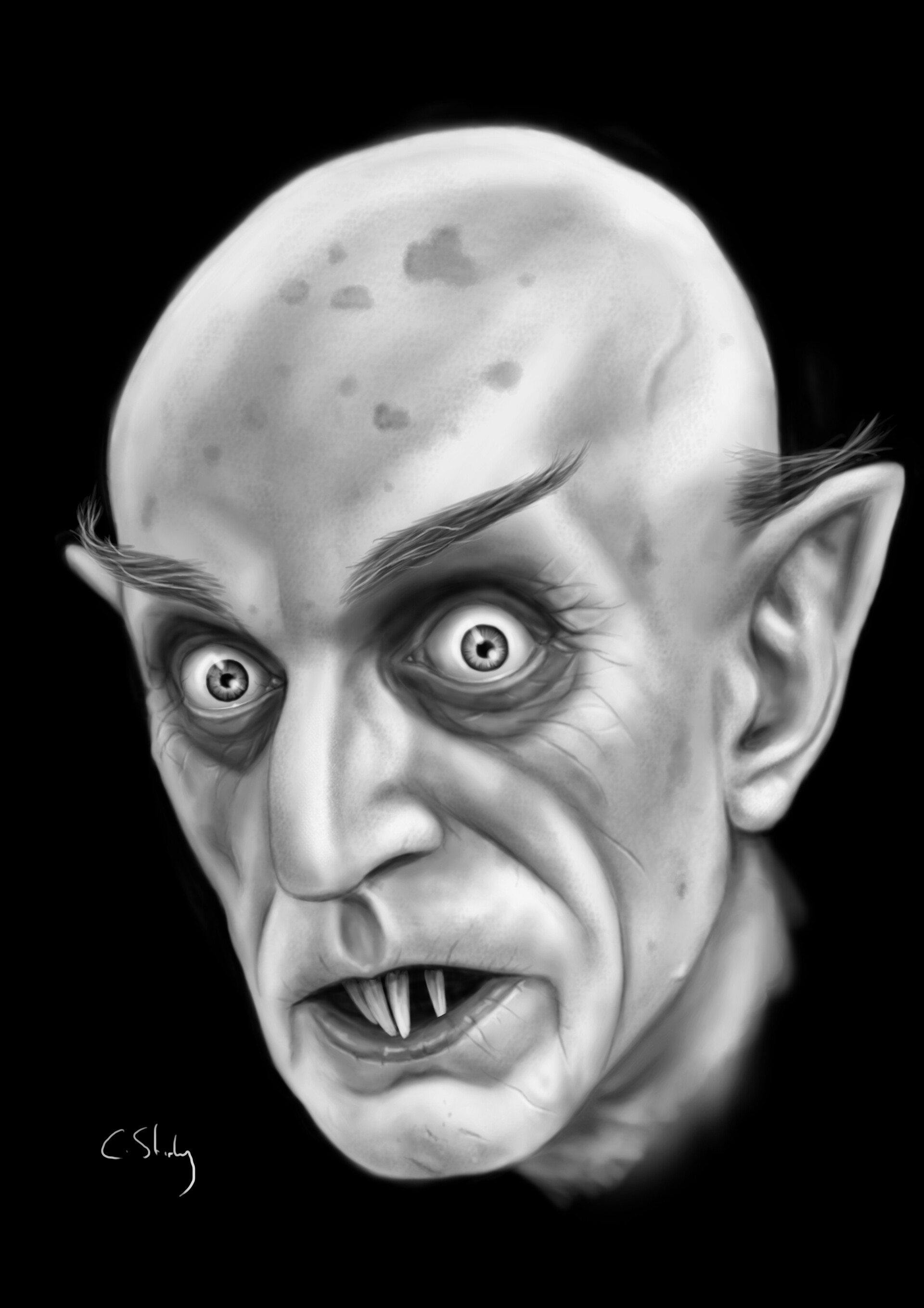 ArtStation - Speedpaint - Nosferatu
