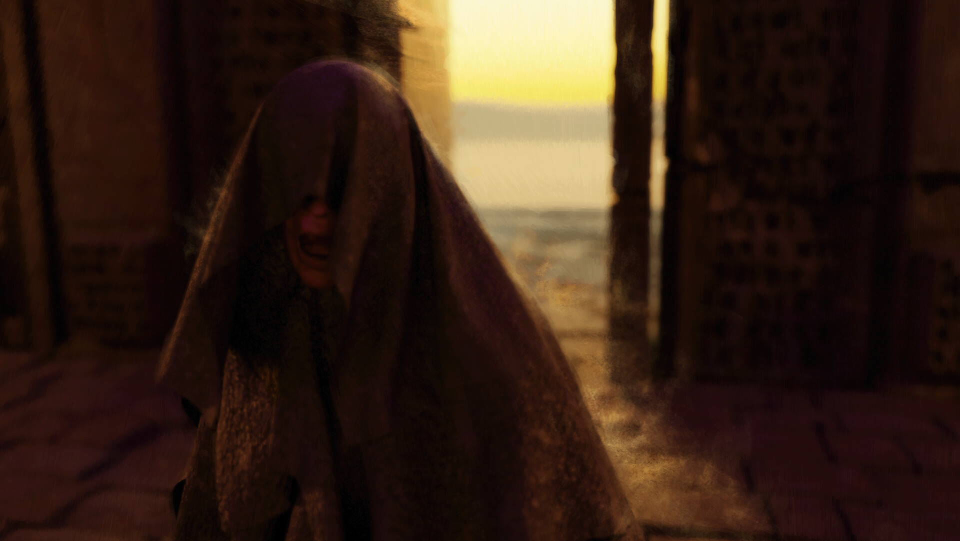 Liam Davey - Star Wars - The Fallen - Sith Temple Cinematic Storyboard