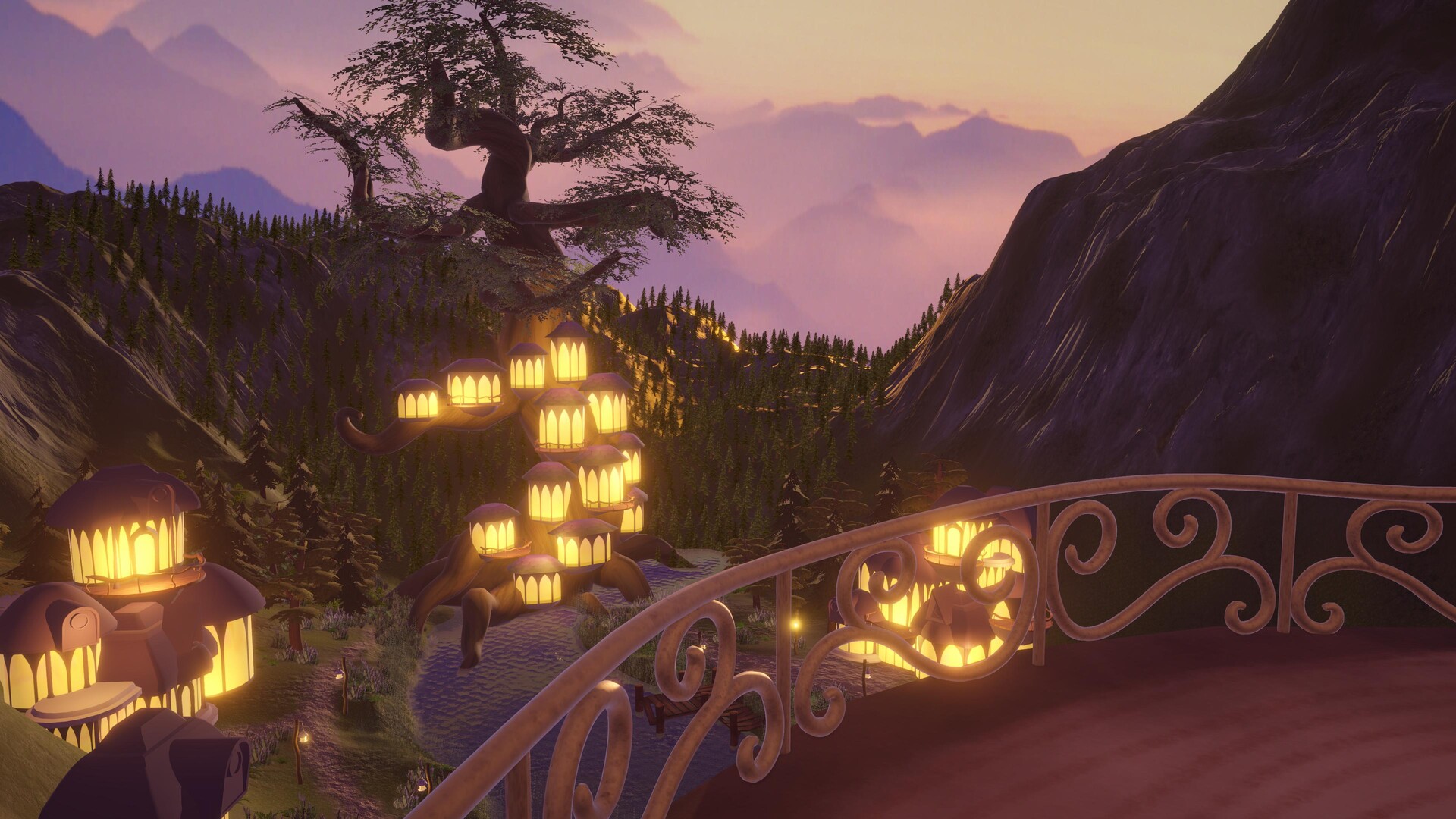 ArtStation - Fairy city scene