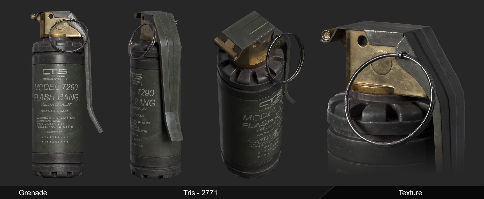 ArtStation - Flashbang Grenade