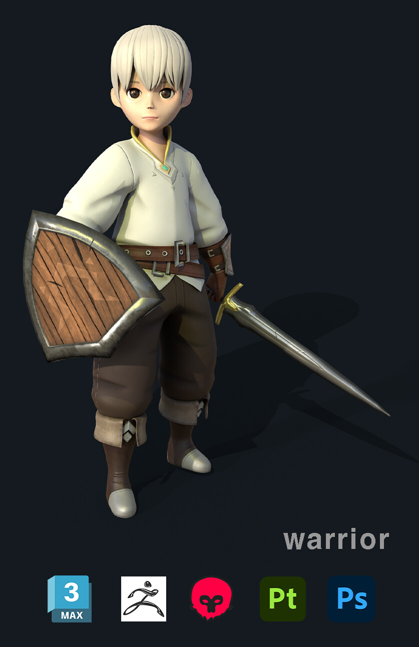 ArtStation - warrior