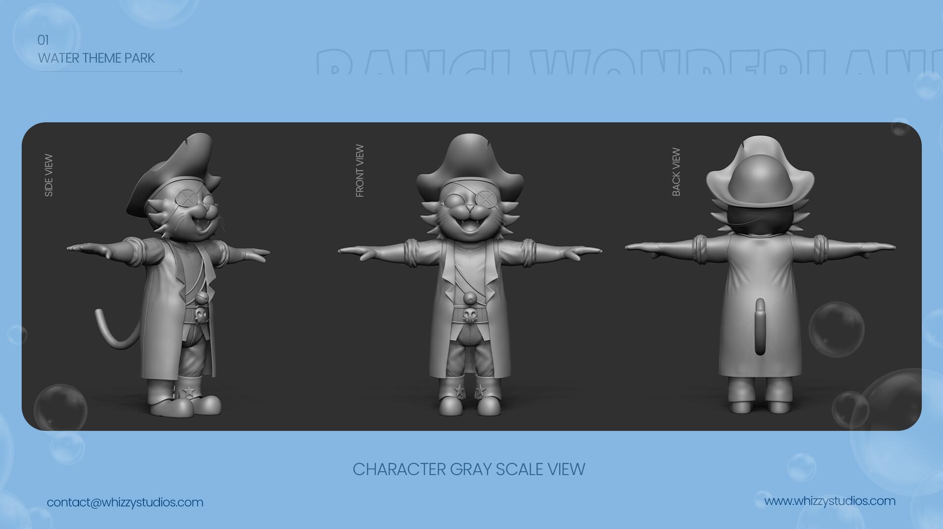 Whizzy Studios - 3D Character Design | BANGI The Wonderland