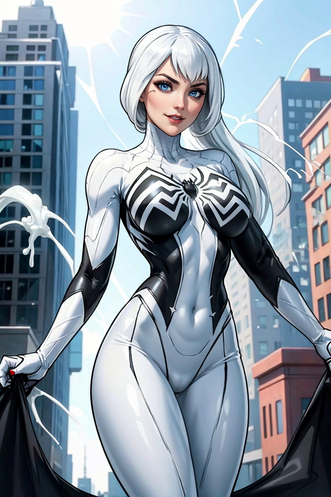 ArtStation - She Anti-Venom Symbiote suit