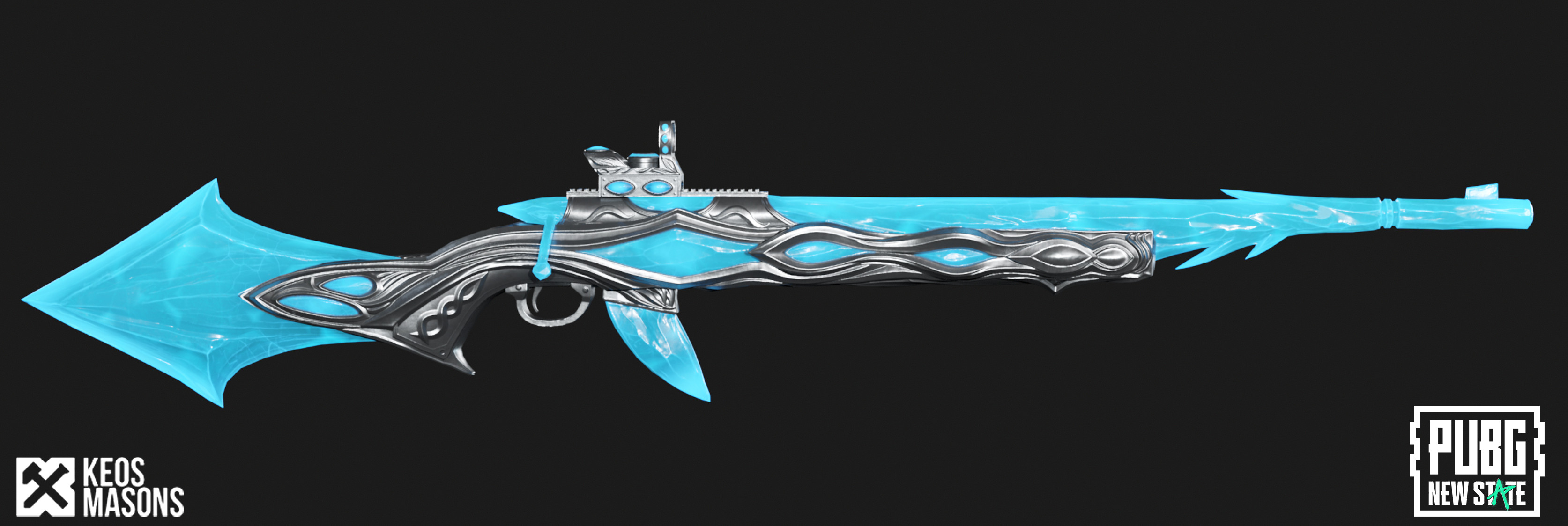 KEOS MASONS - PUBG - Frozen Weapon