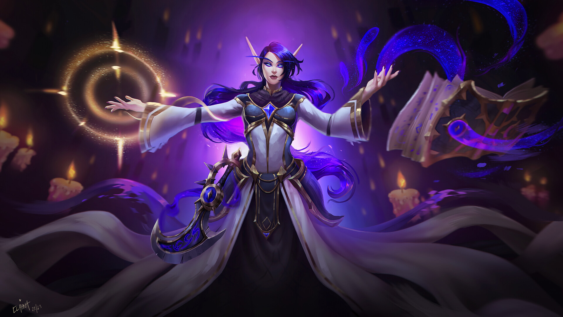 ArtStation - Void Elf Priest